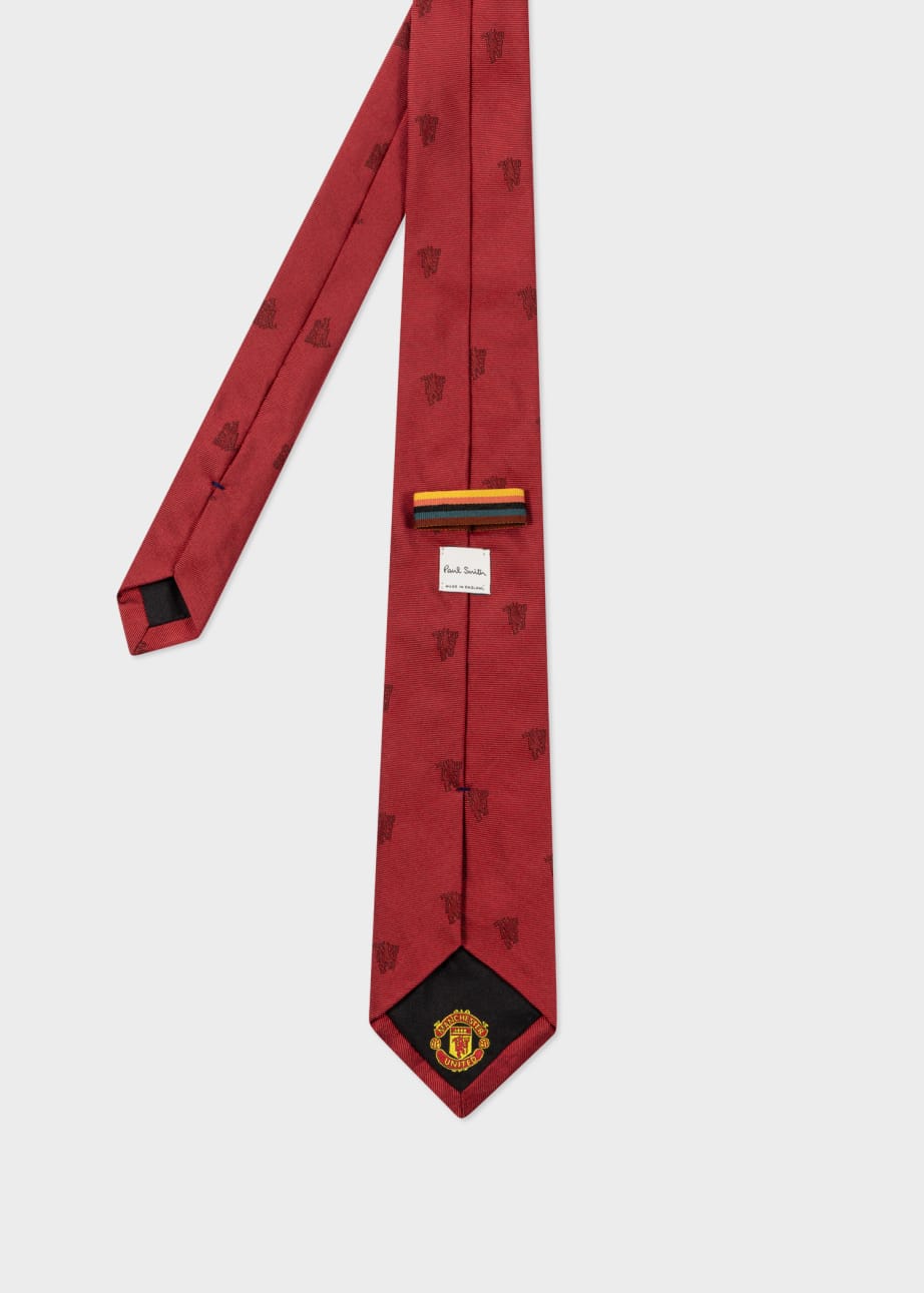 Paul Smith & Manchester United - 'Red Devil' Silk Tie