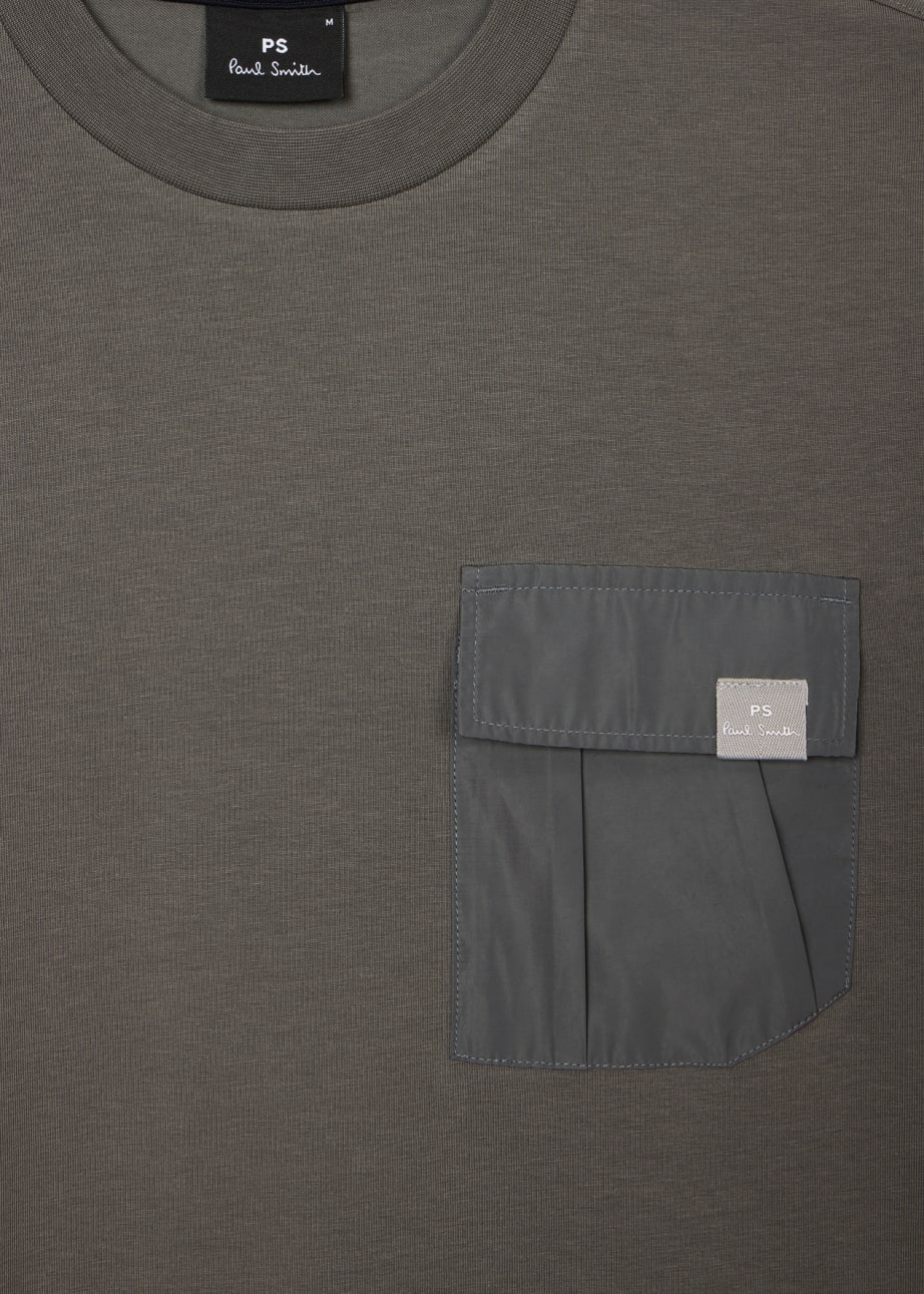 Men's Charcoal Pocket T-Shirt