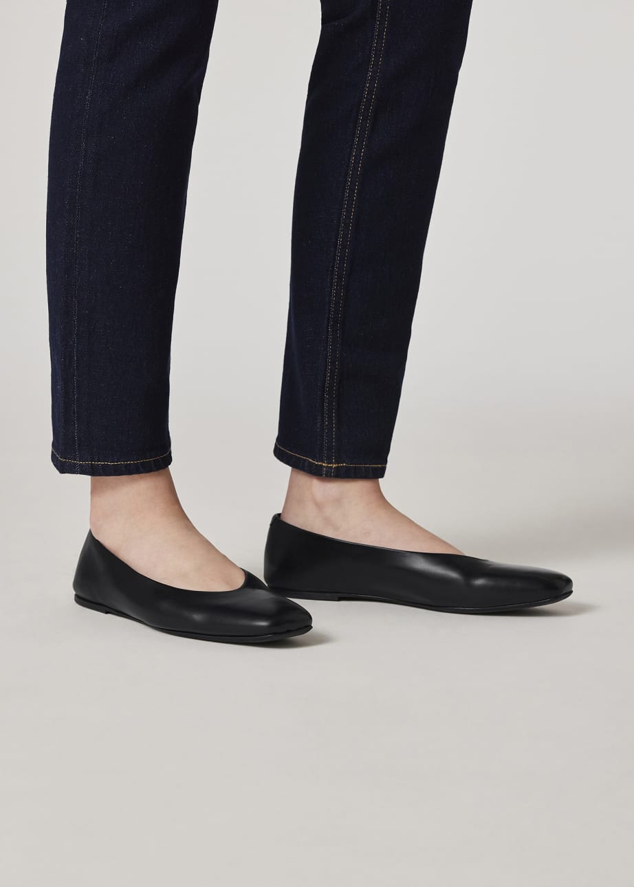 Women's Leather 'Topanga' Ballet Flats