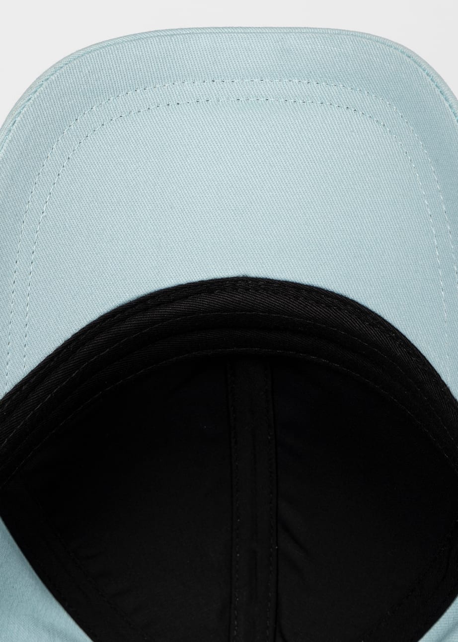 Men's Light Blue Zebra Logo Baseball Cap