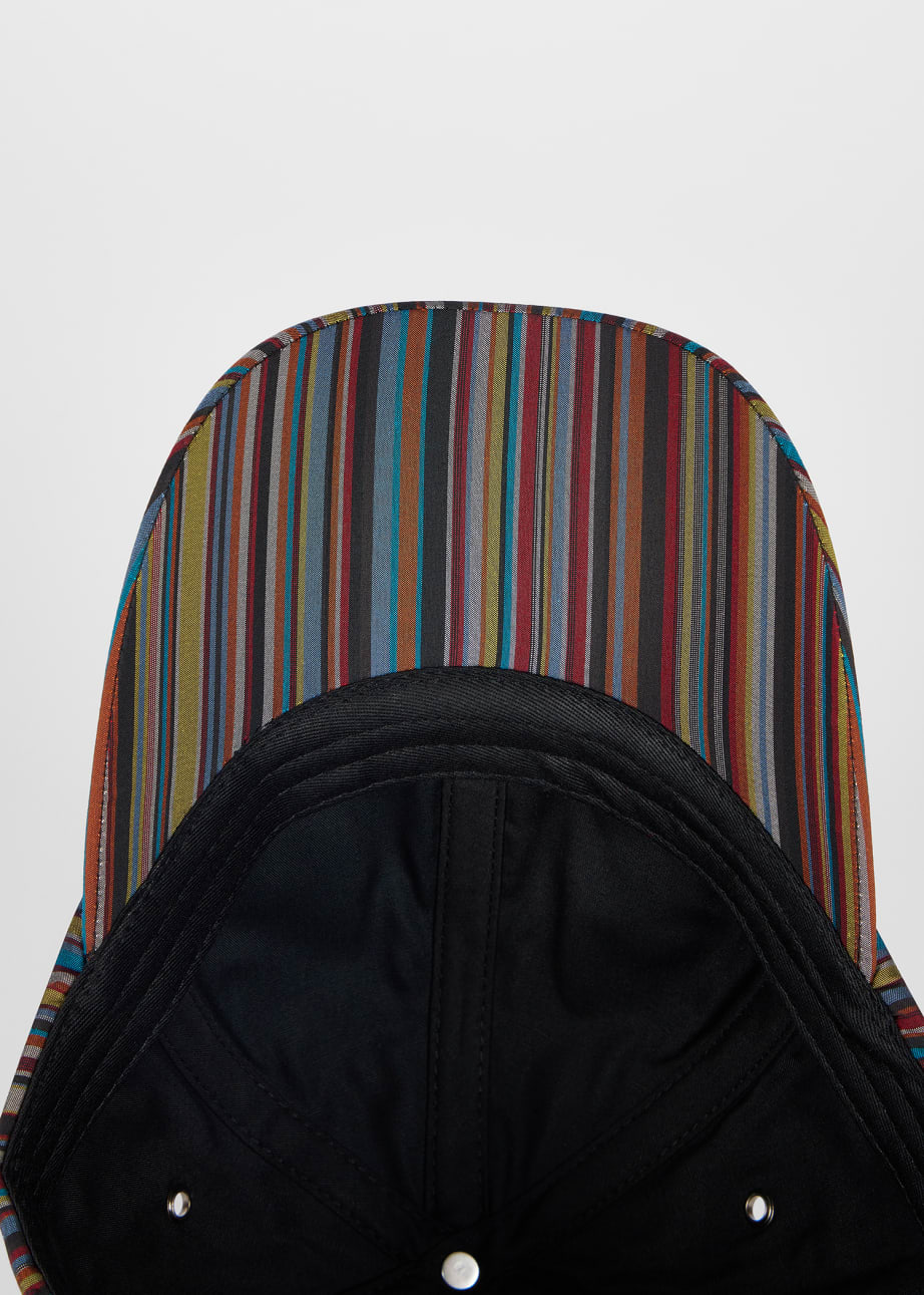 Men's Overdyed 'Signature Stripe' Cap