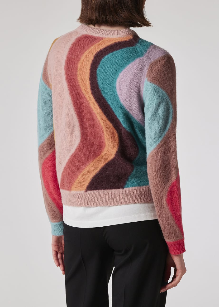 Women's 'Swirl' Alpaca & Wool-Blend Knitted Sweater