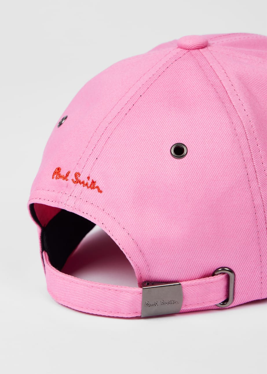 Pink 'Melrose' Embroidered Cap