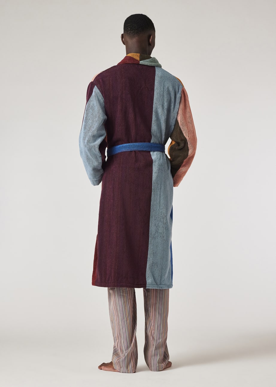 Artist Stripe' Towelling Dressing Gown