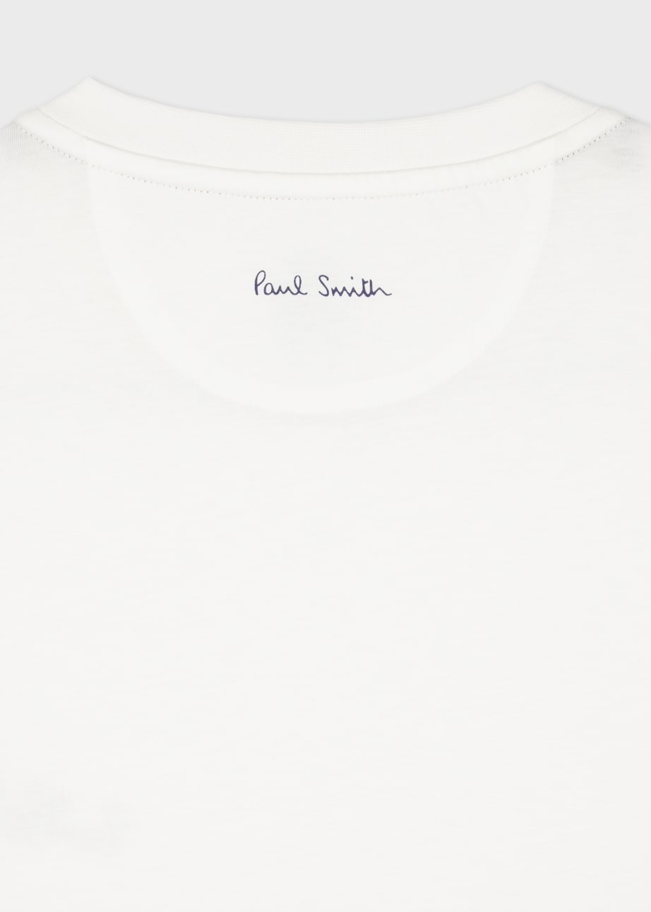 Men's White 'Signature Logo' T-Shirt