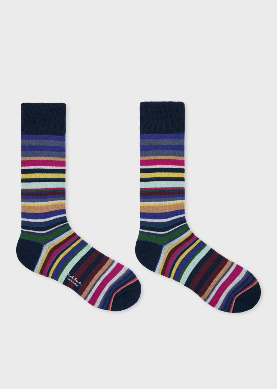 Mix Stripe Socks Three Pack