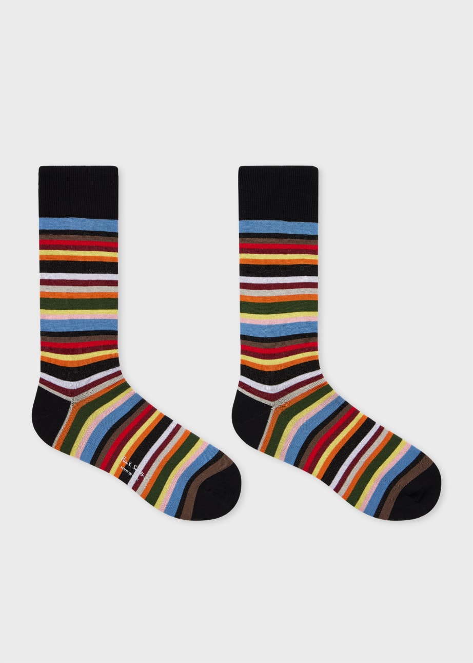 Mix Stripe Socks Three Pack