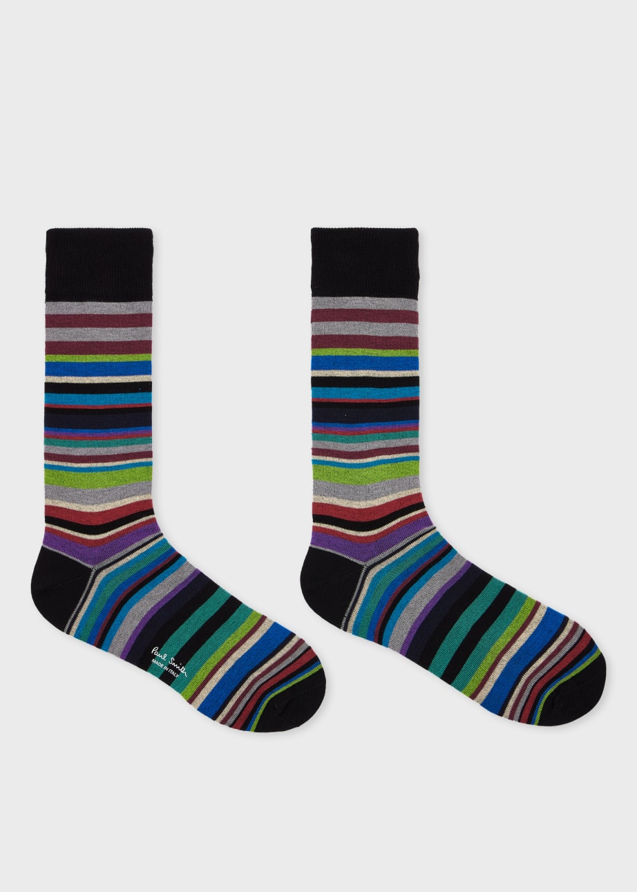 Mix Stripe Socks Three Pack