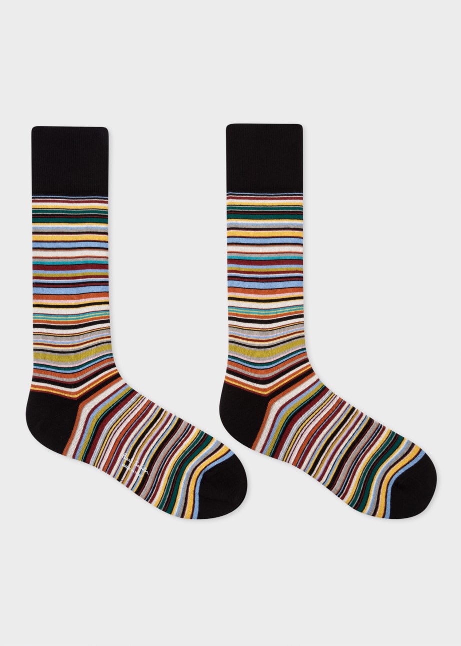 Men's 'Signature Stripe' Socks Three Pack