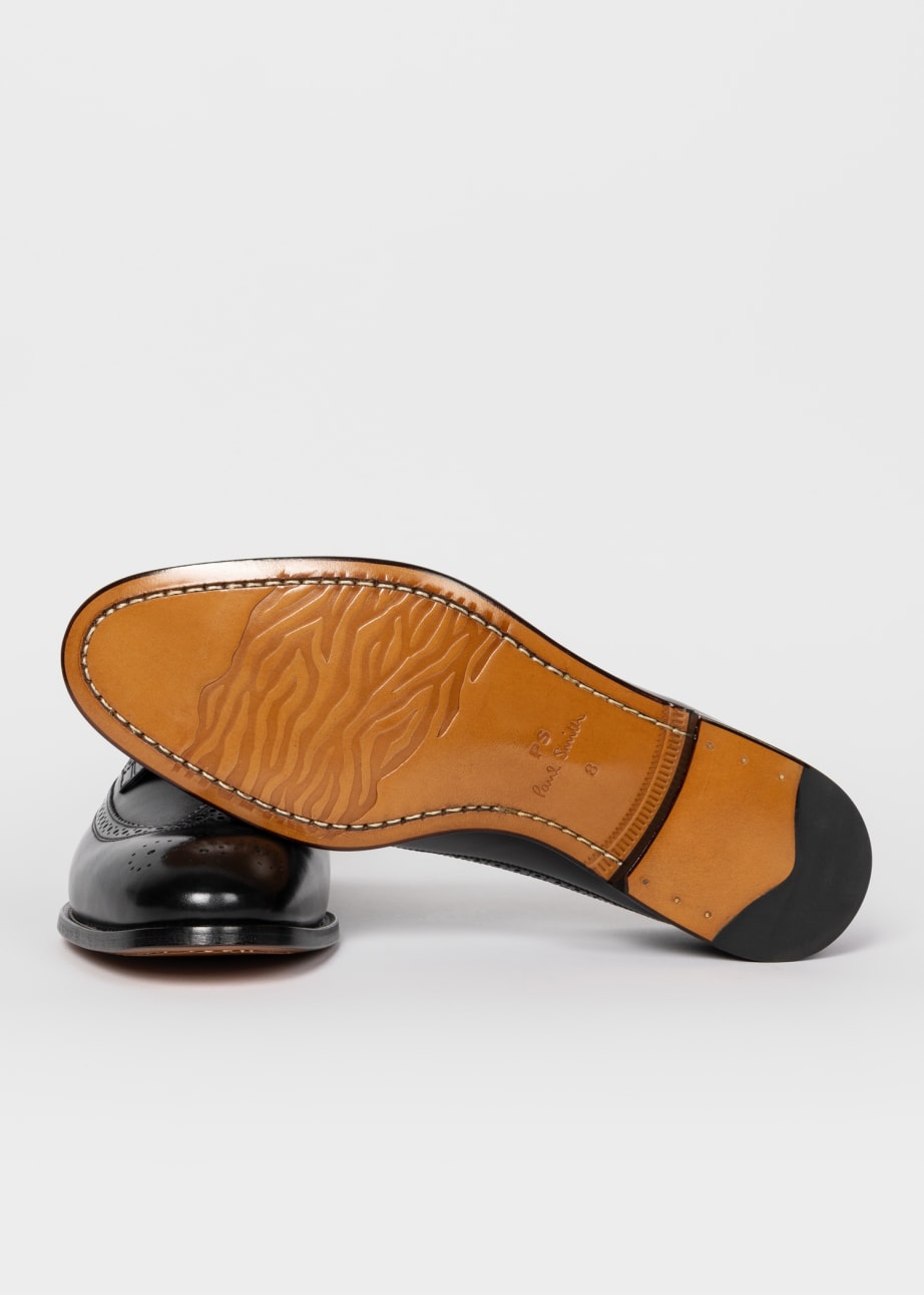 Men's Black Leather 'Collins' Shoes