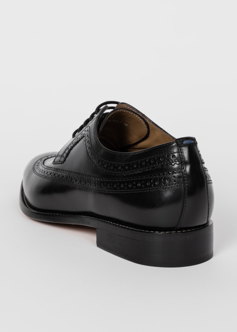 Men's Black Leather 'Collins' Shoes