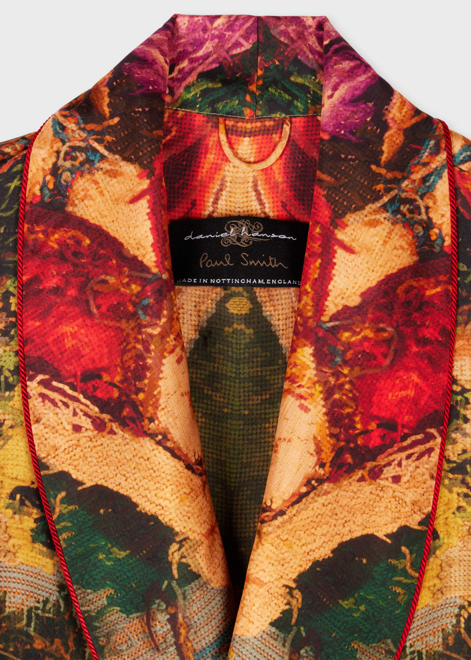 Daniel Hanson For Paul Smith - Tapestry Print Silk Dressing Gown