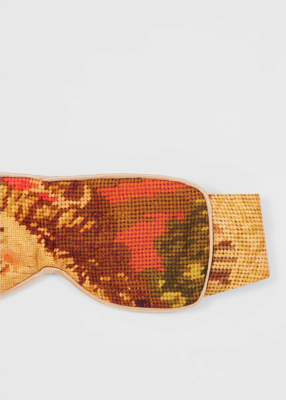 Daniel Hanson For Paul Smith - Tapestry Print Silk Eye Mask