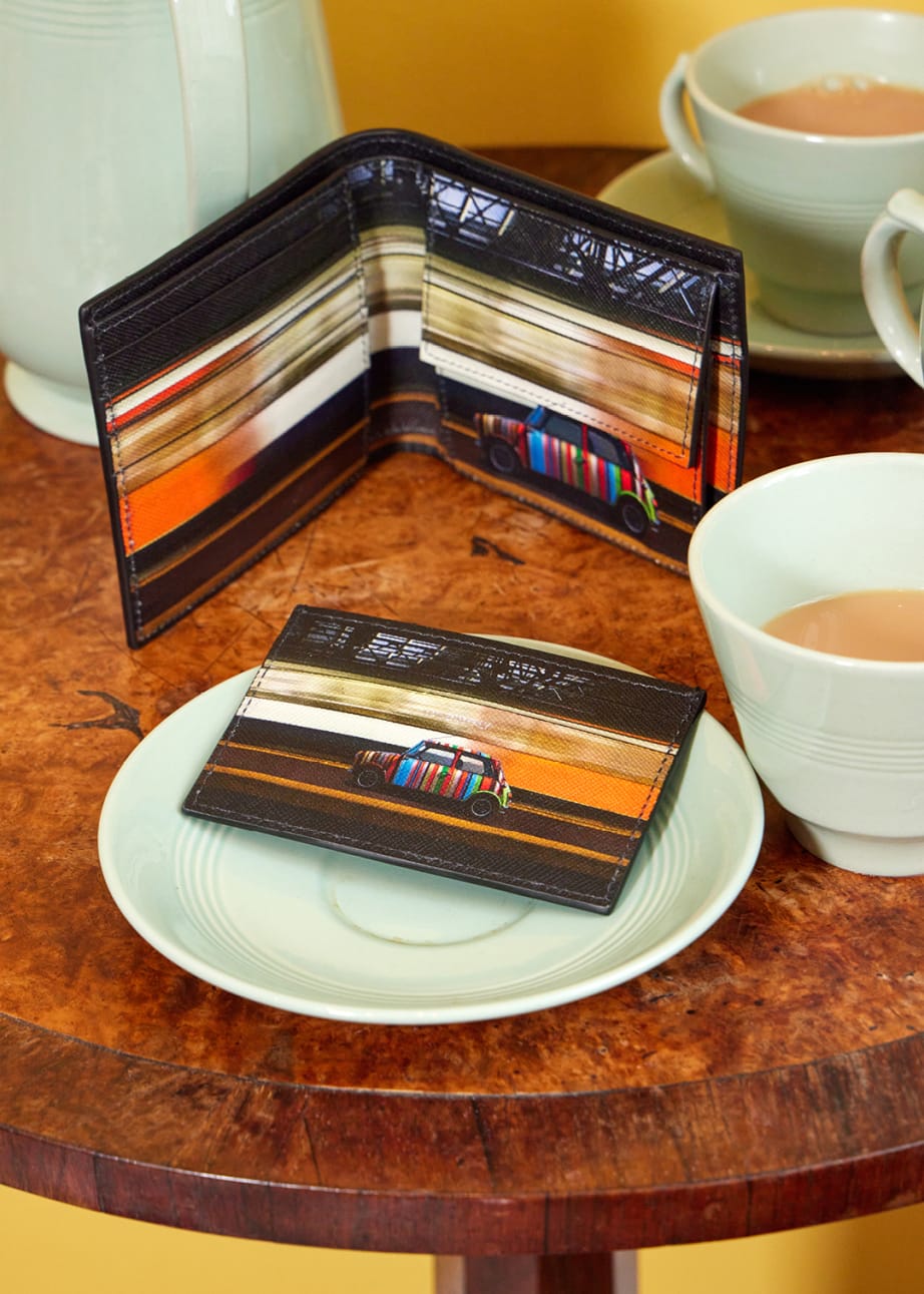 Men's 'Commuter Mini' Print Card Holder