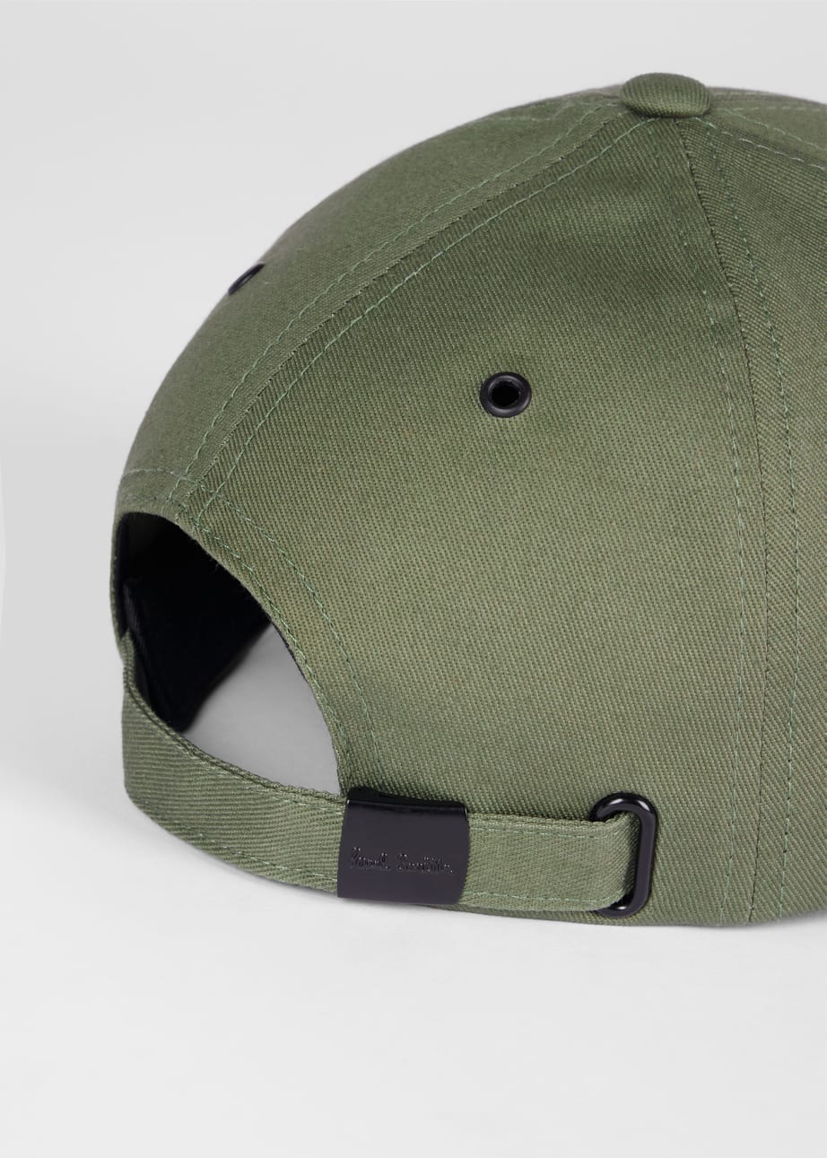 Dark Green Zebra Logo Baseball Cap