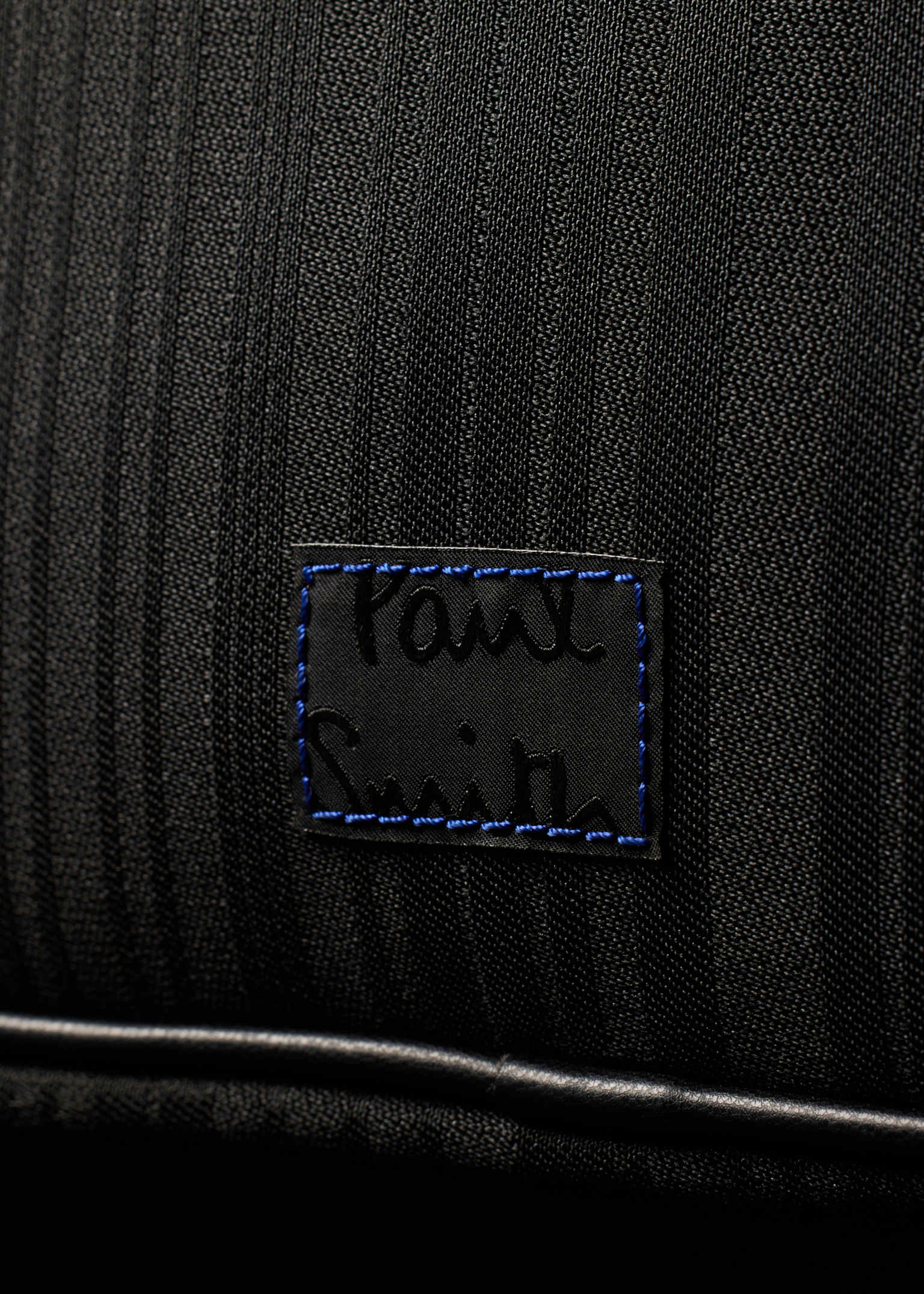 Paul Smith x MINI - Black Shadow Stripe Tote Bag