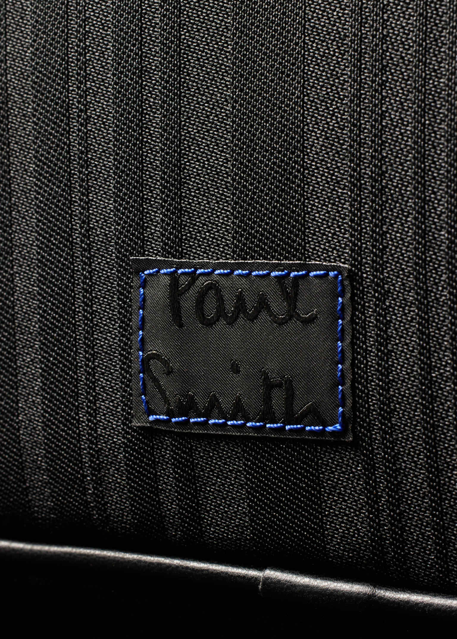 Paul Smith x MINI - Black Shadow Stripe Backpack