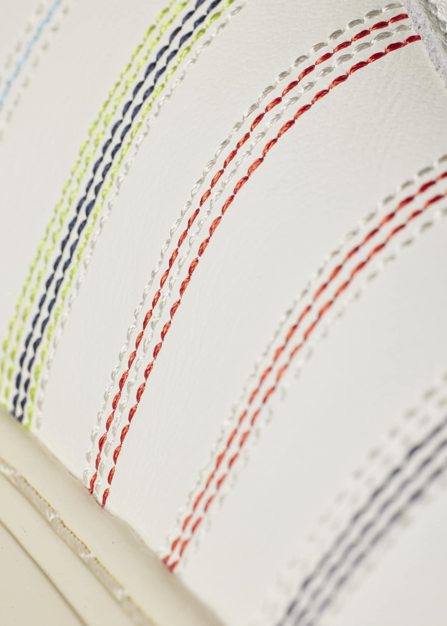Men's White Leather 'Rex Embroidery' Trainers