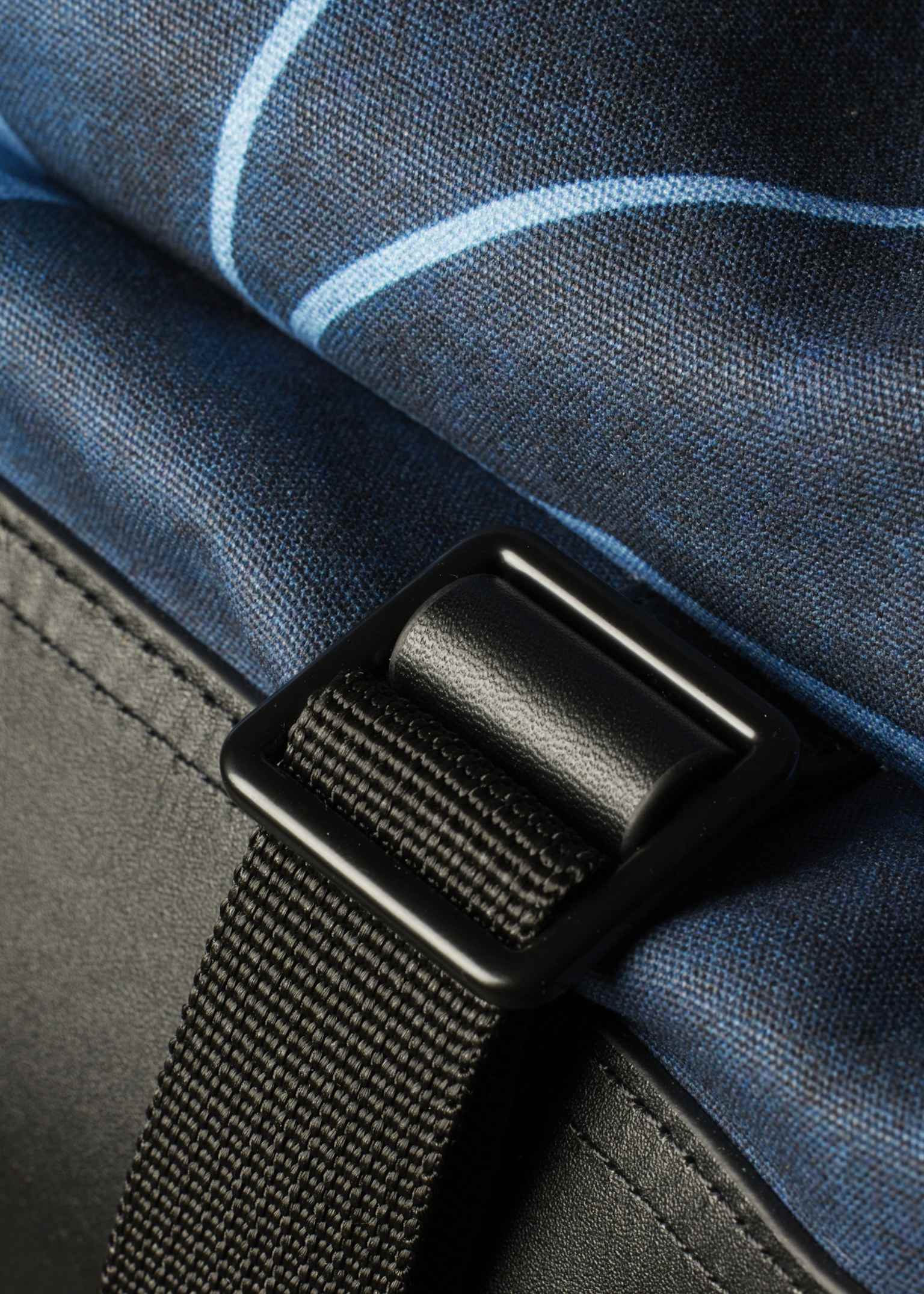 Men's Indigo Blue 'X-Ray Print' Backpack