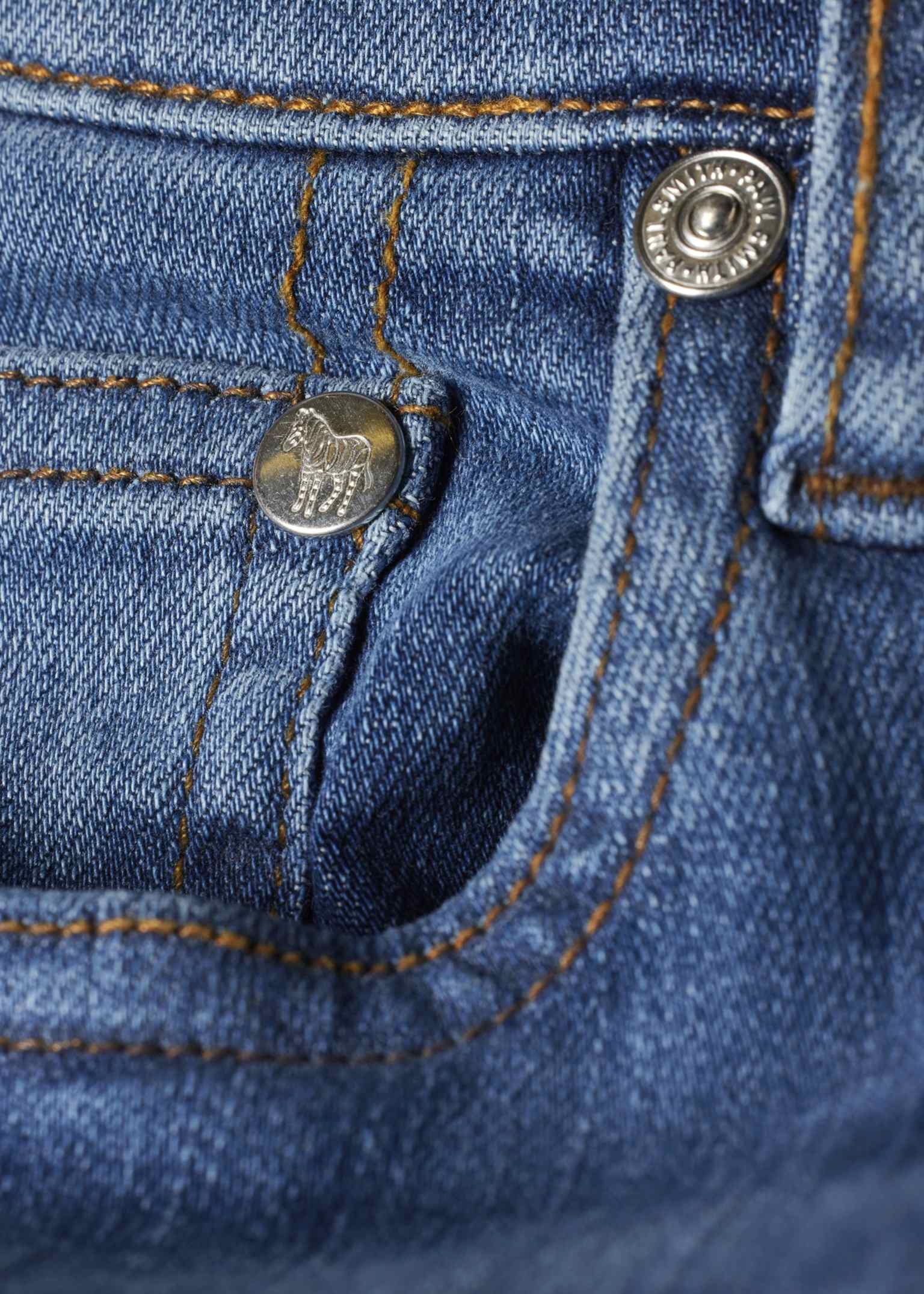 Men's Slim-Fit Blue Wash 'Organic Reflex Stretch' Jeans