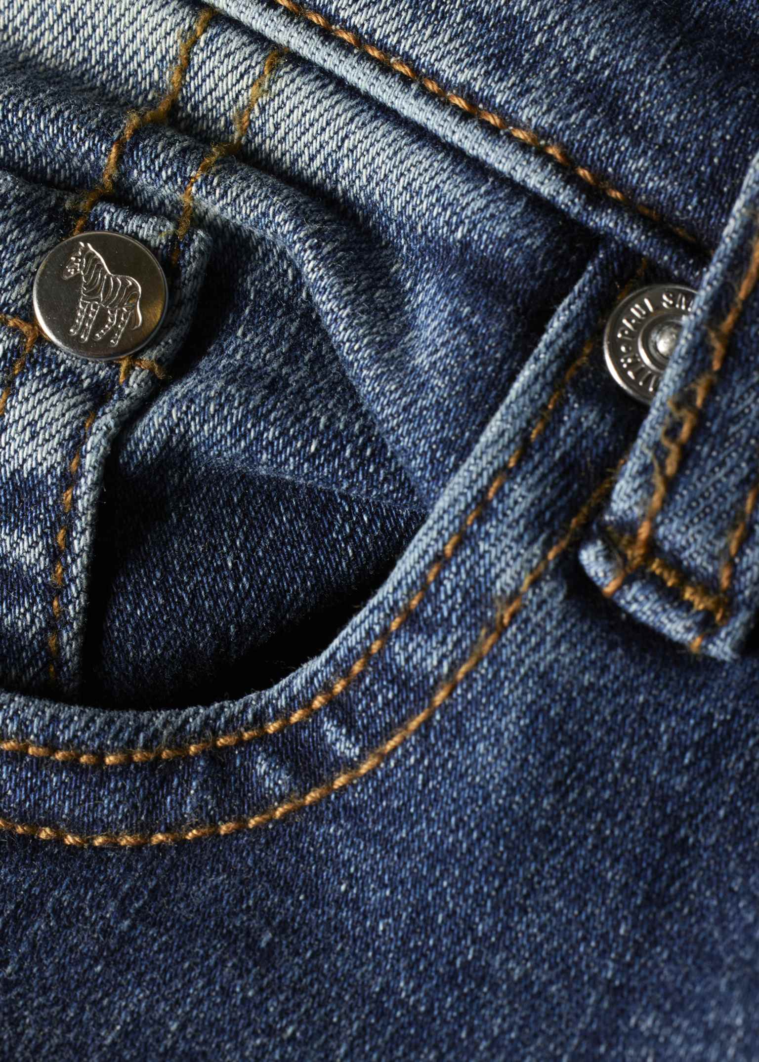 Men's Tapered-Fit Antique Wash 'Organic Reflex Stretch' Jeans