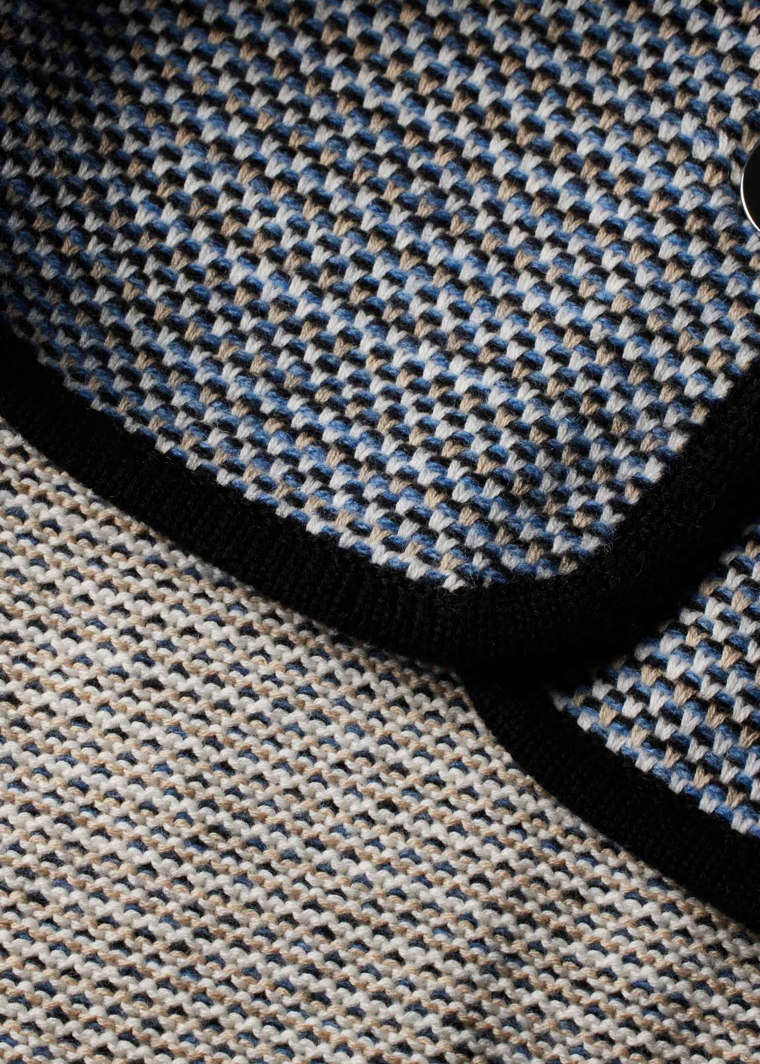 Women's Black Knitted Button Jacket Paul Smith