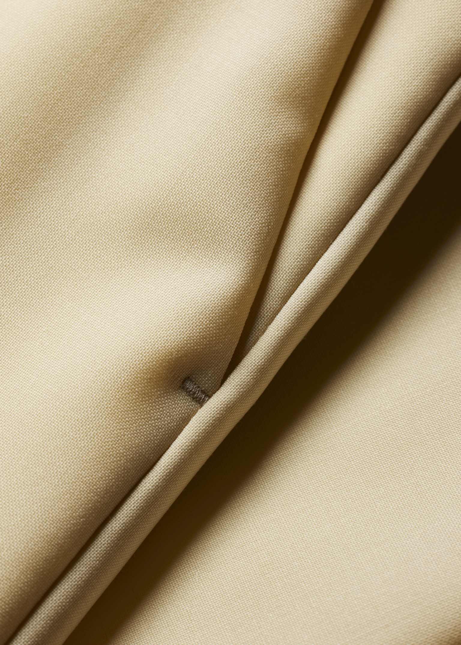 Men's Butter Yellow Wool-Mohair Suit