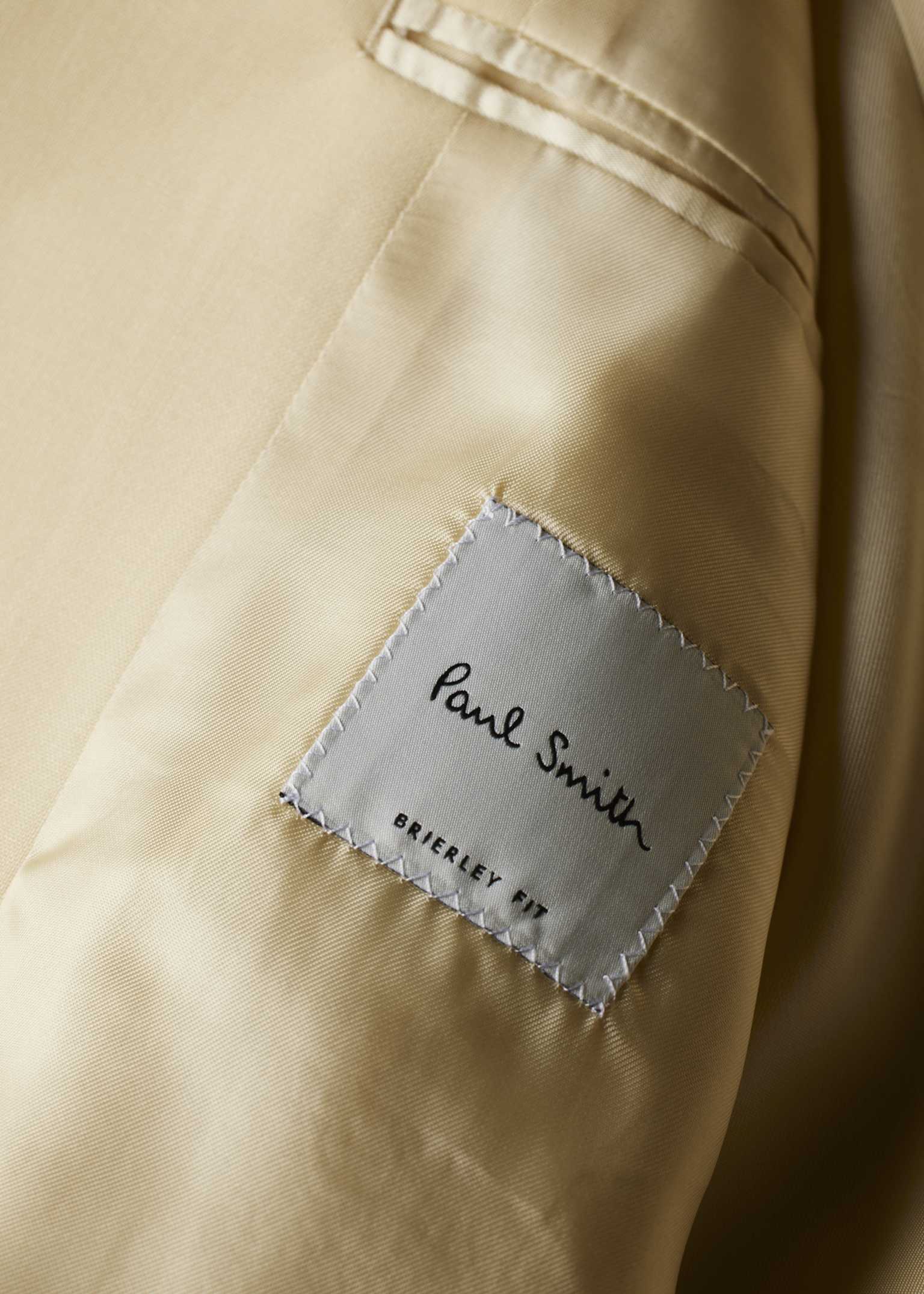 Men's Butter Yellow Wool-Mohair Suit