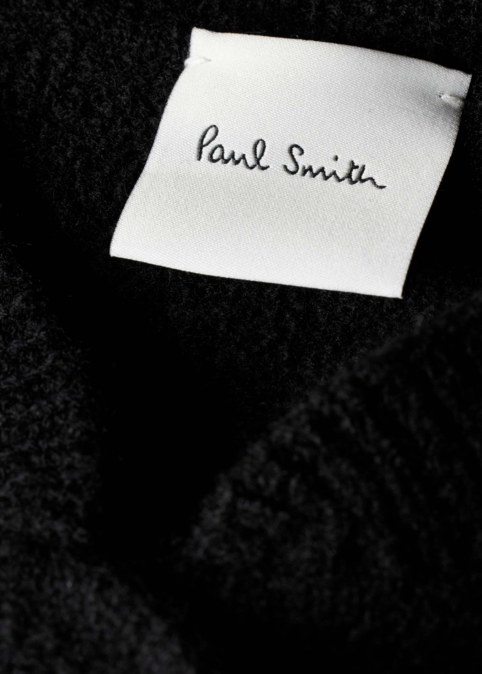 Women's Black Wool Knit Cardigan