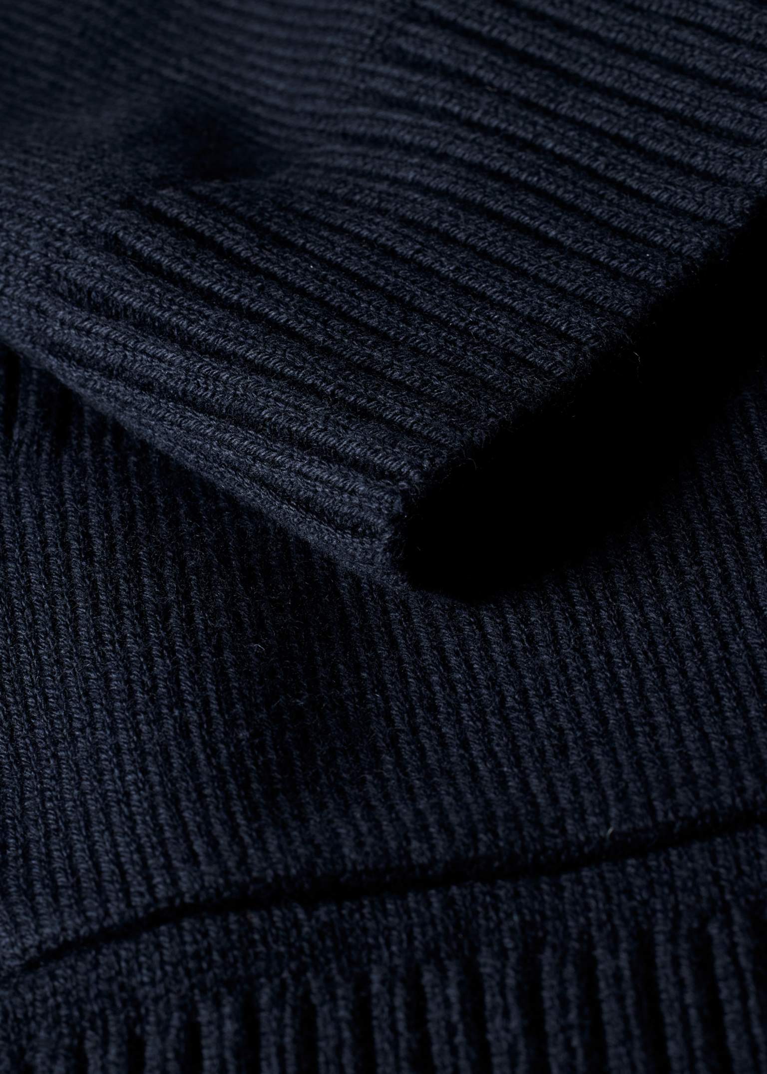 Women's Navy 'Swirl' Placket Cardigan