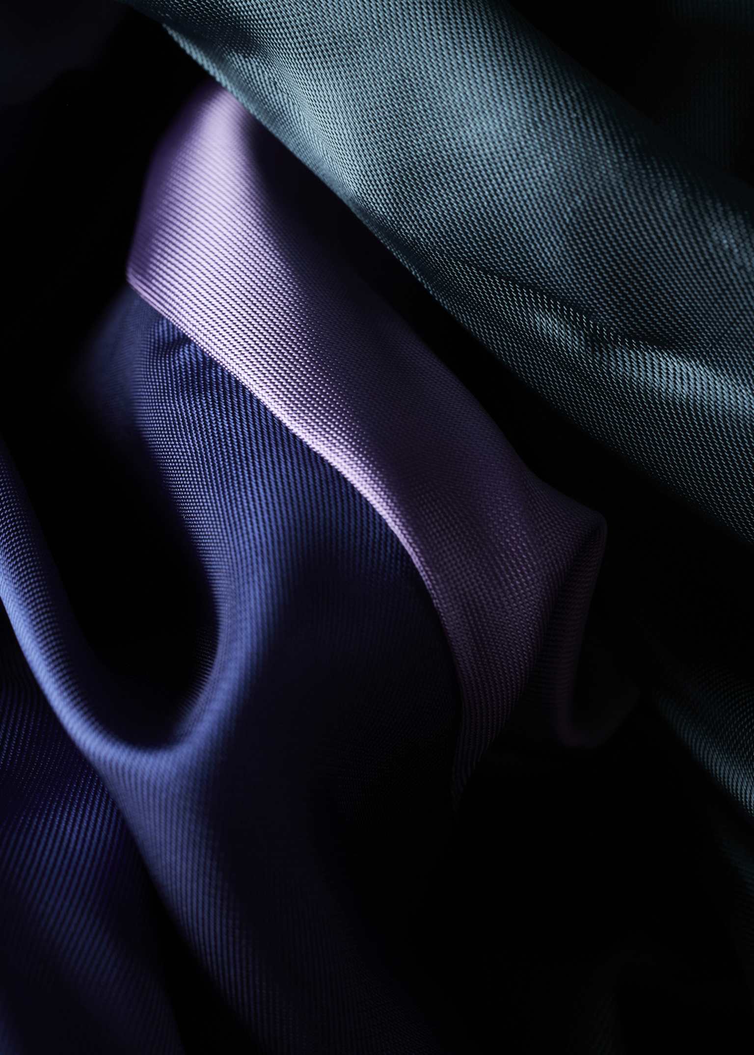 Men's Slate Blue Cotton-Linen Melange Jacket