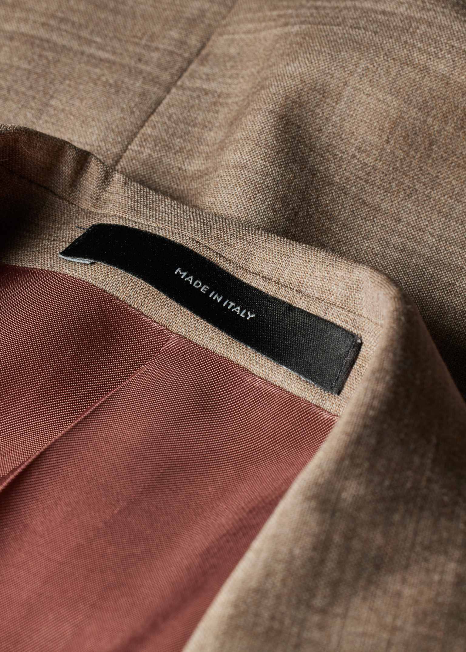 Men's Tan Tropical Wool Suit