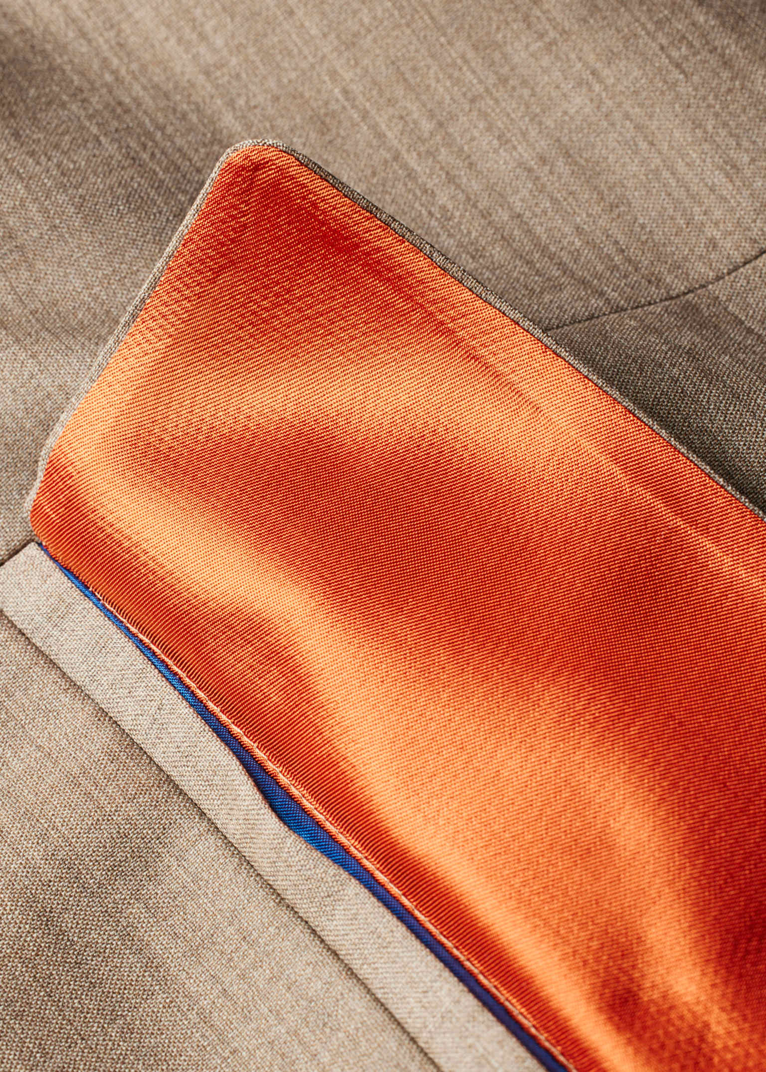 Men's Tan Tropical Wool Suit