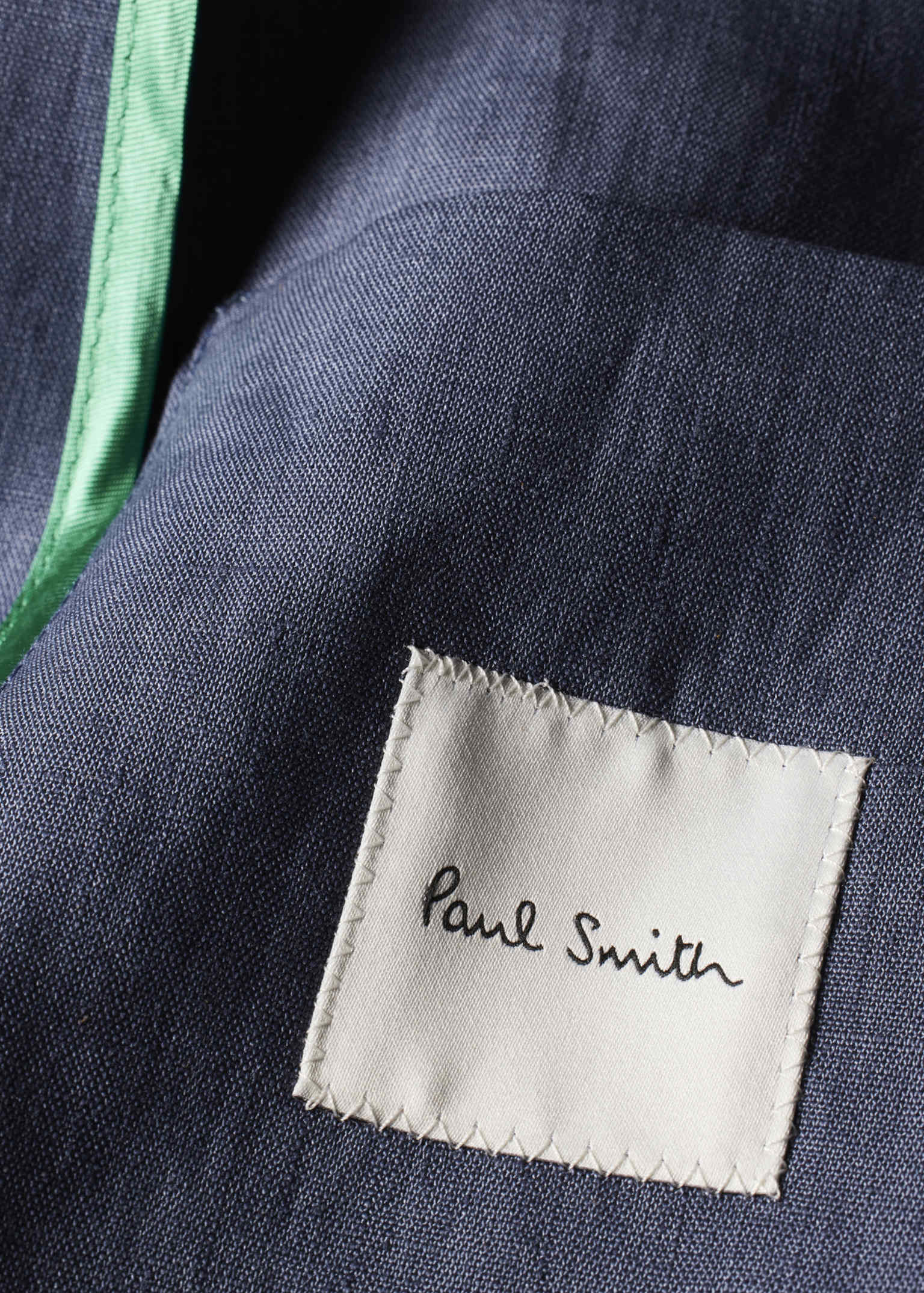 Men's Stone Blue Linen Suit