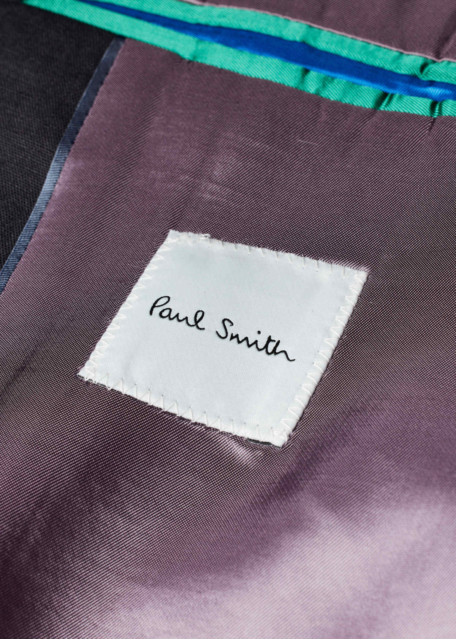 Men's Dark Navy Linen Buggy-Lined Blazer