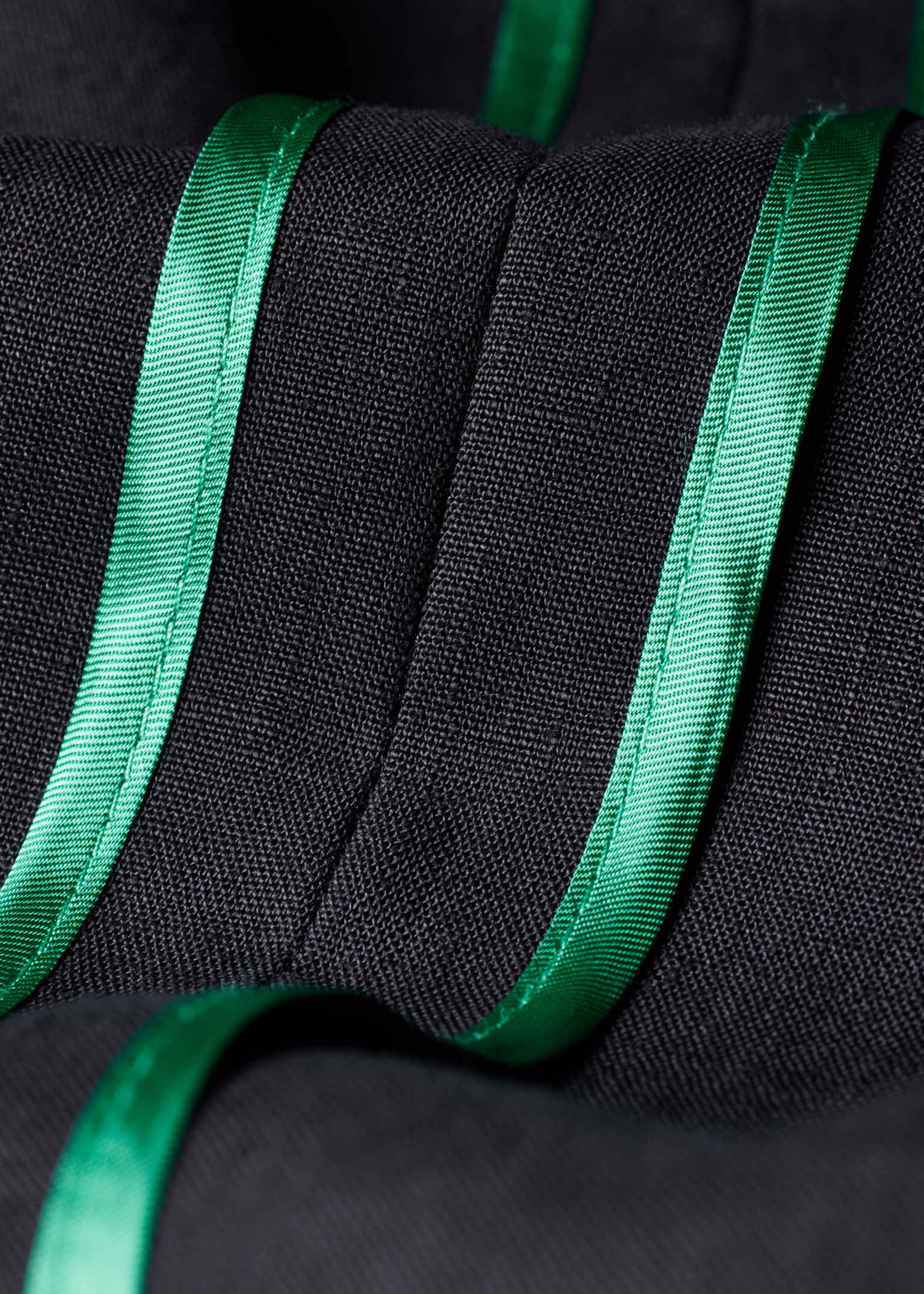 Men's Dark Navy Linen Buggy-Lined Blazer