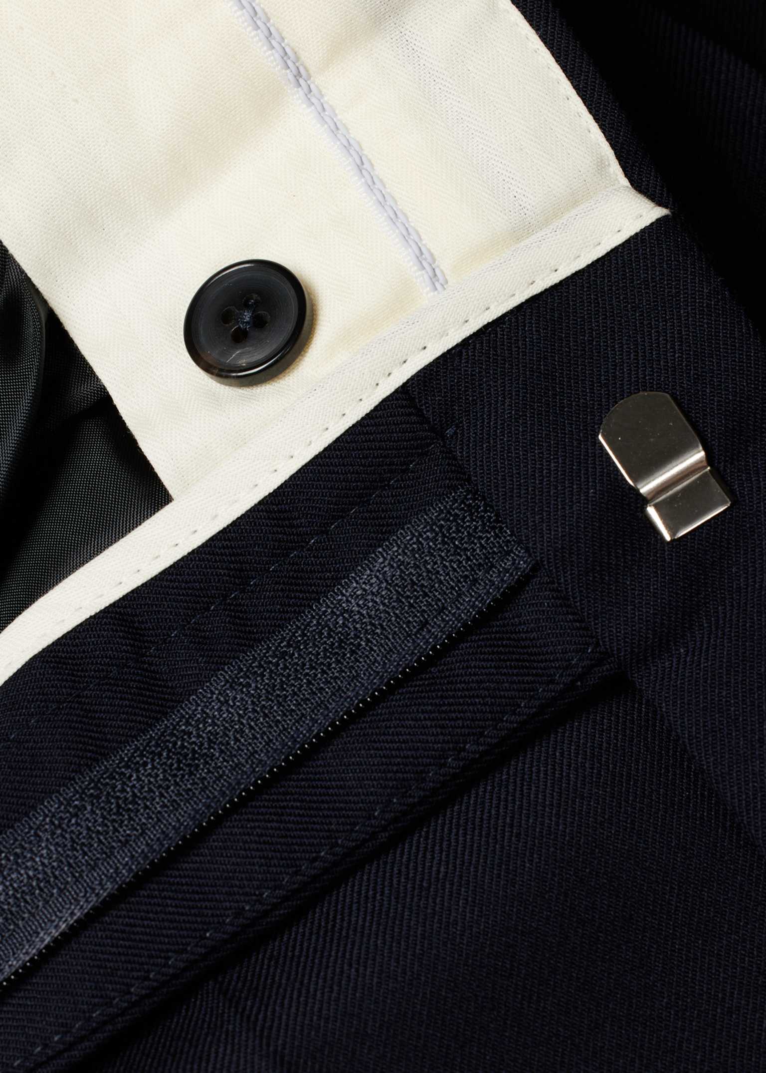 The Mayfair - Dark Navy Wool 'A Suit To Travel In'