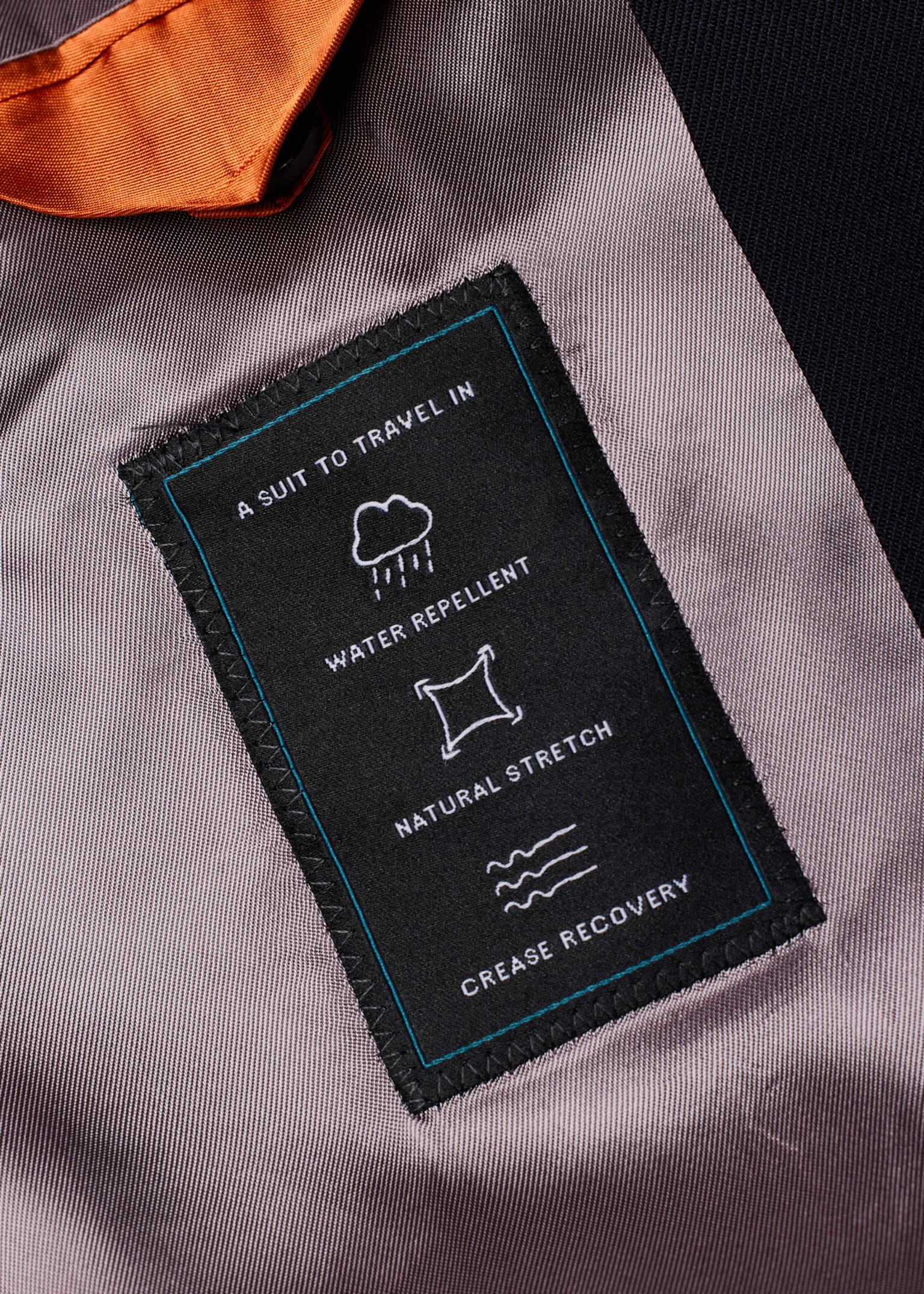 The Mayfair - Dark Navy Wool 'A Suit To Travel In'