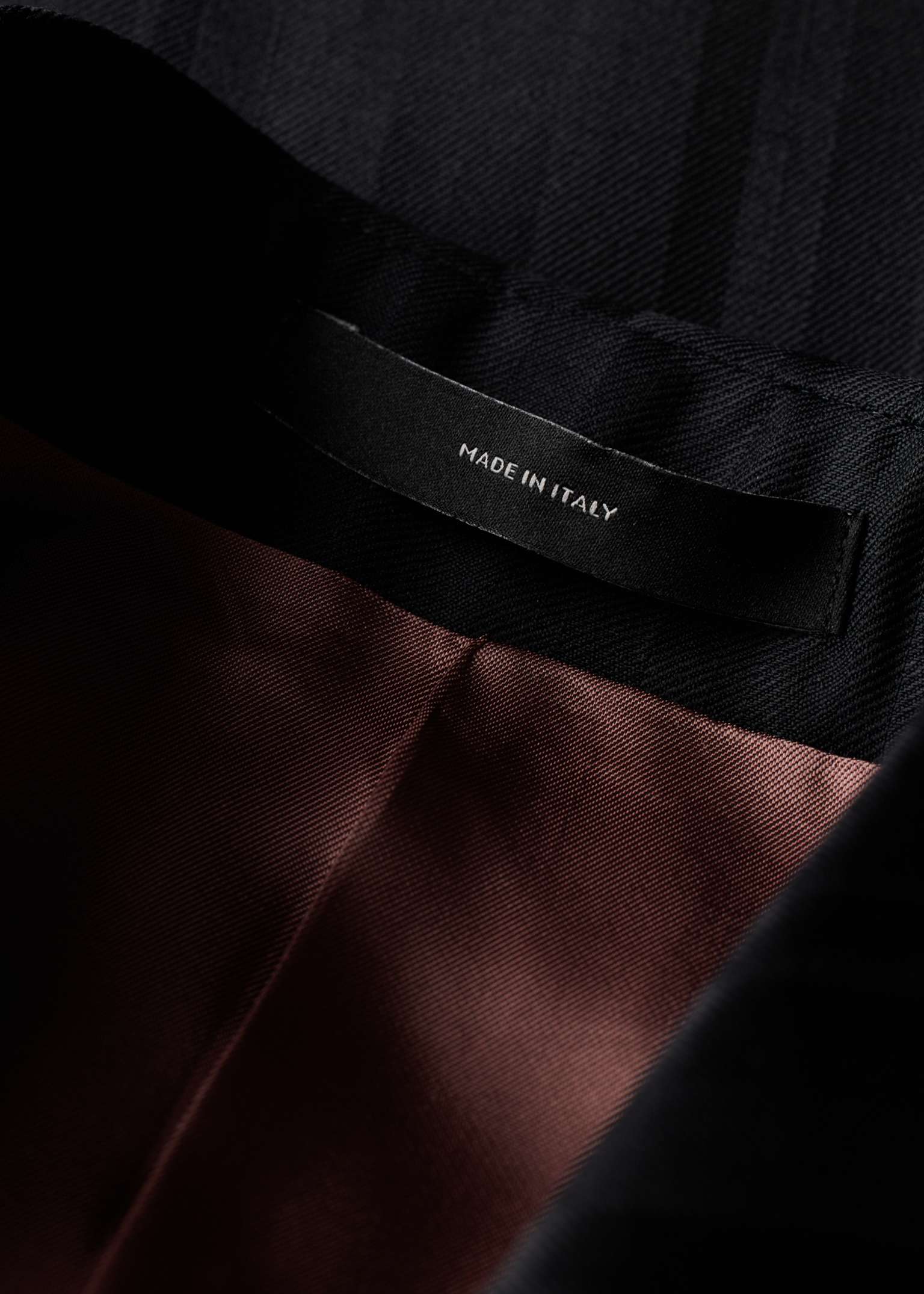 Women's Black 'Tonal Stripe' Tux Jacket