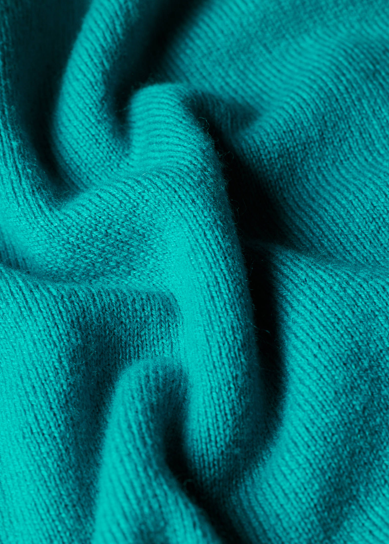 Women's Turquoise Crew Neck Cashmere Sweater Paul Smith