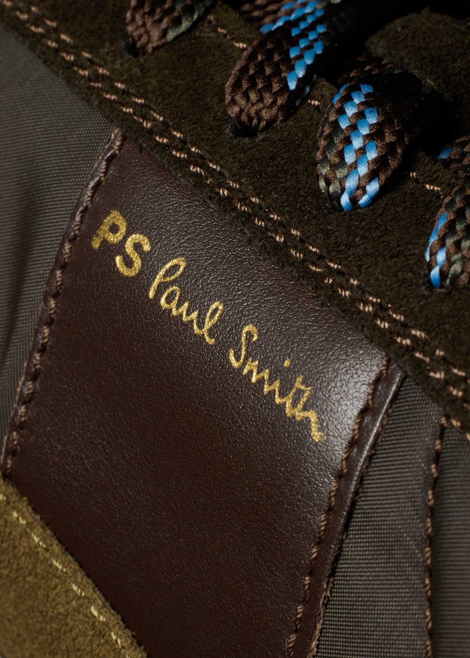 Men's Khaki and Brown 'Dover' Trainers