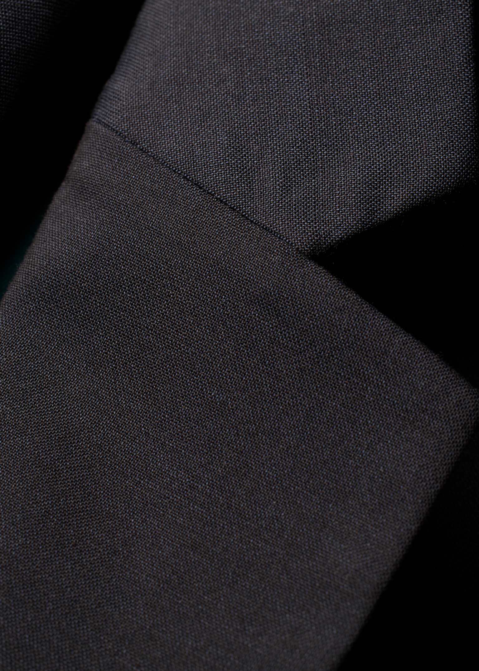 Men's Navy Wool and Cotton-Blend Buggy-Lined Suit