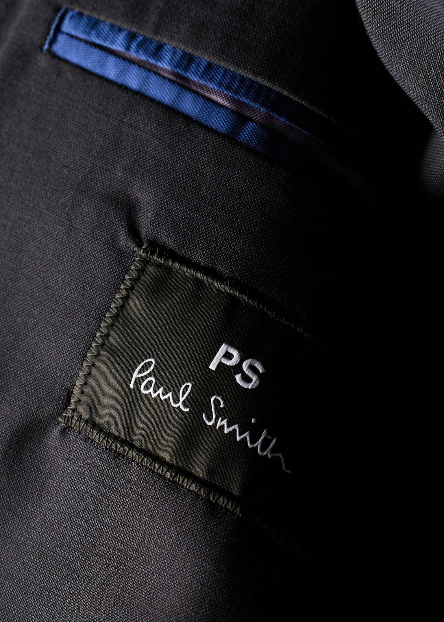 Men's Navy Wool and Cotton-Blend Buggy-Lined Blazer