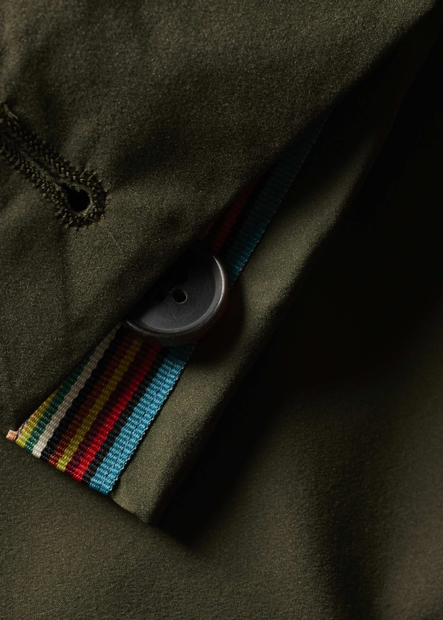 Men's Khaki Two-Way Stretch Technical Blazer