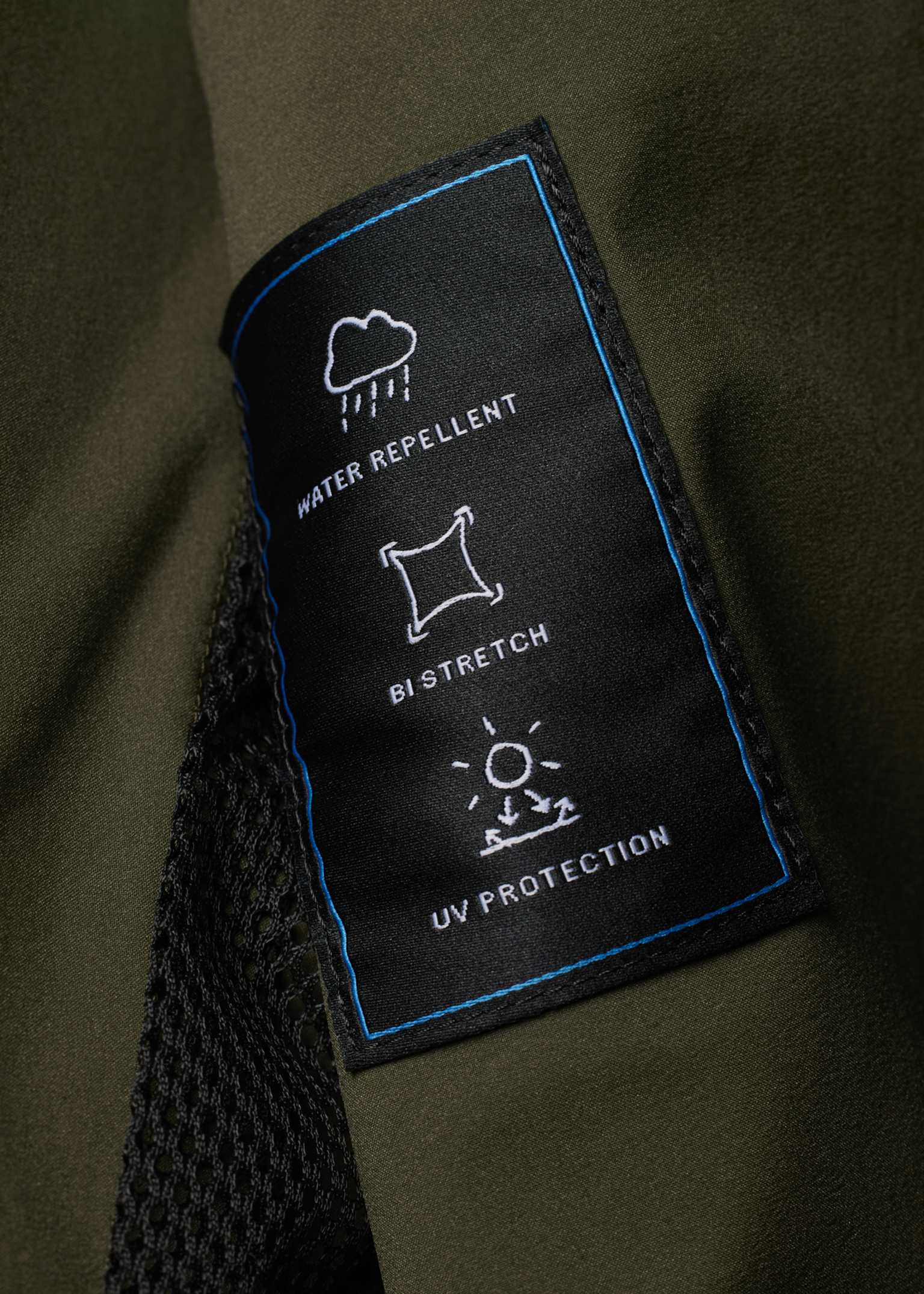 Men's Khaki Two-Way Stretch Technical Blazer