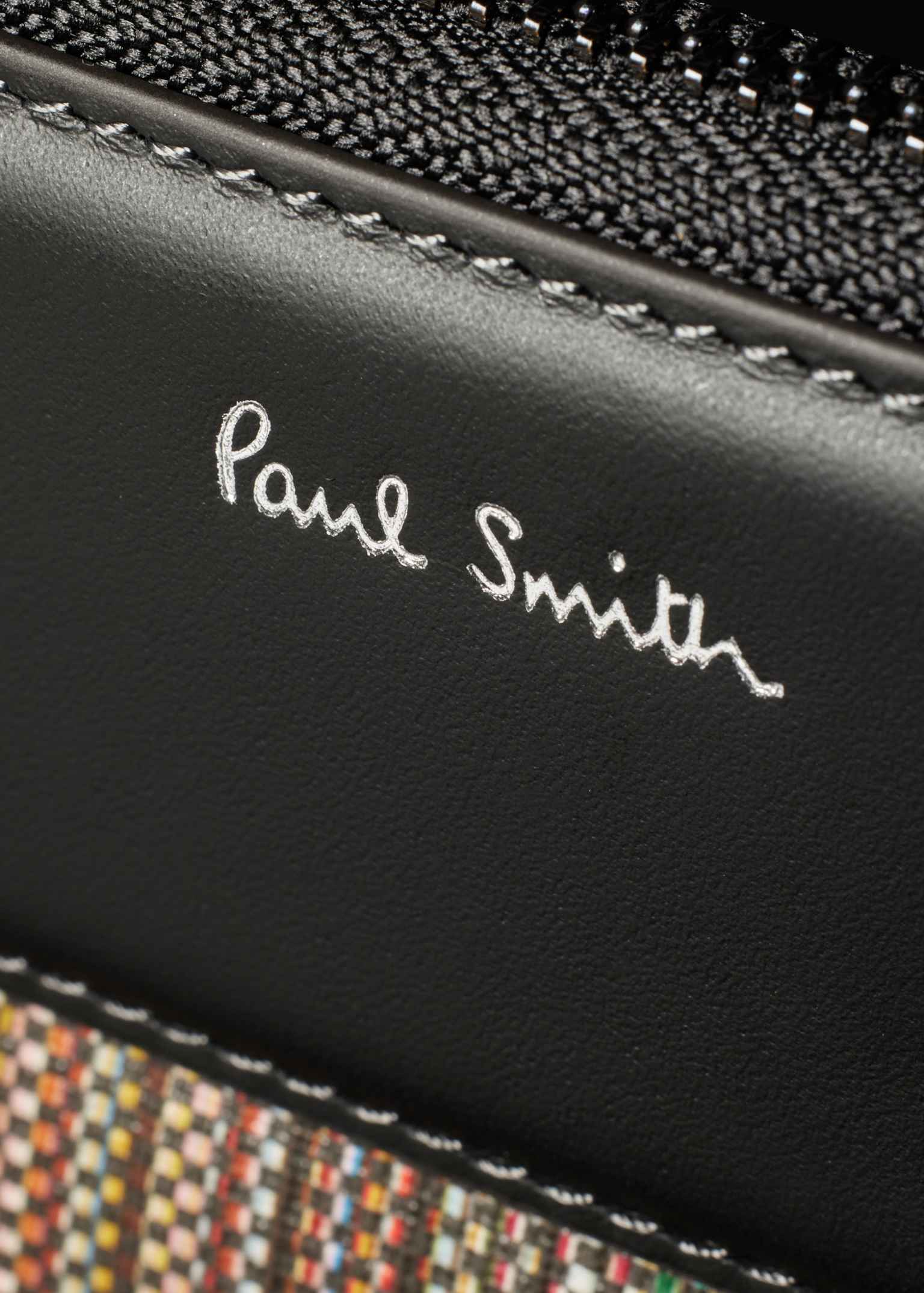 Men's 'Signature Stripe' Coated Canvas Document Case