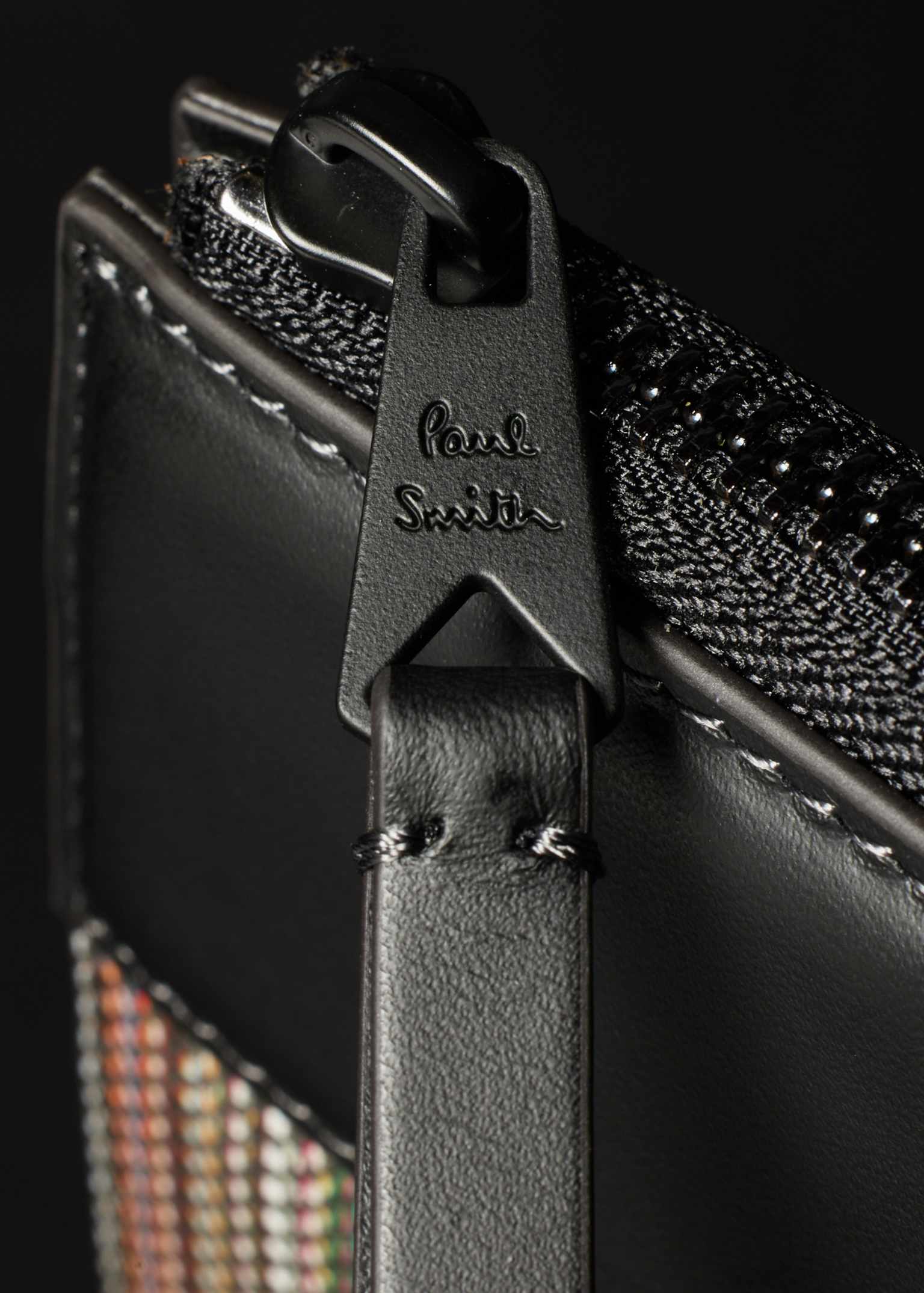 Men's 'Signature Stripe' Coated Canvas Document Case