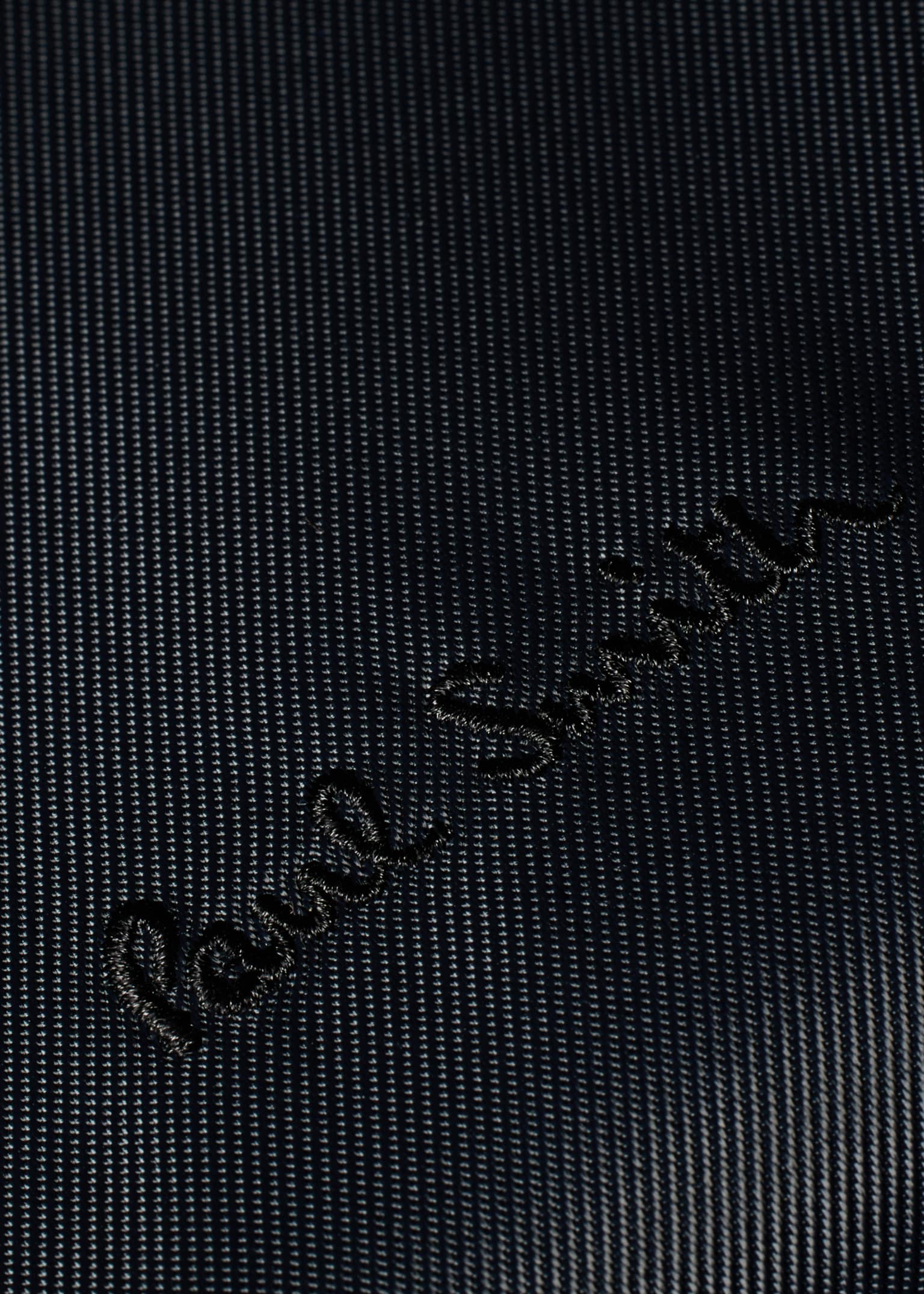 Men's Navy Blue 'Artist Stripe' Document Case