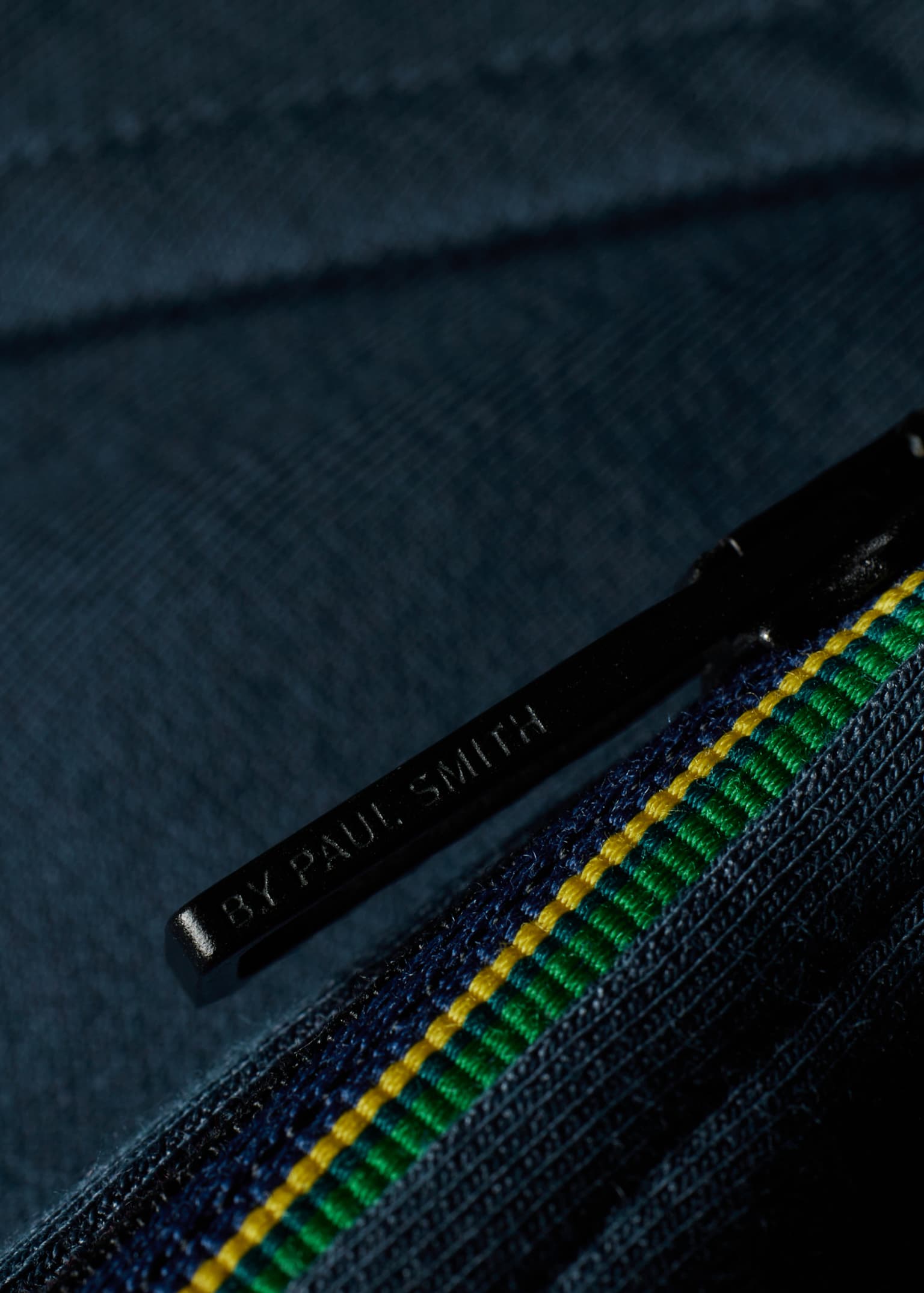 Men's Steel Blue Cotton-Modal Zip-Front Sweatshirt