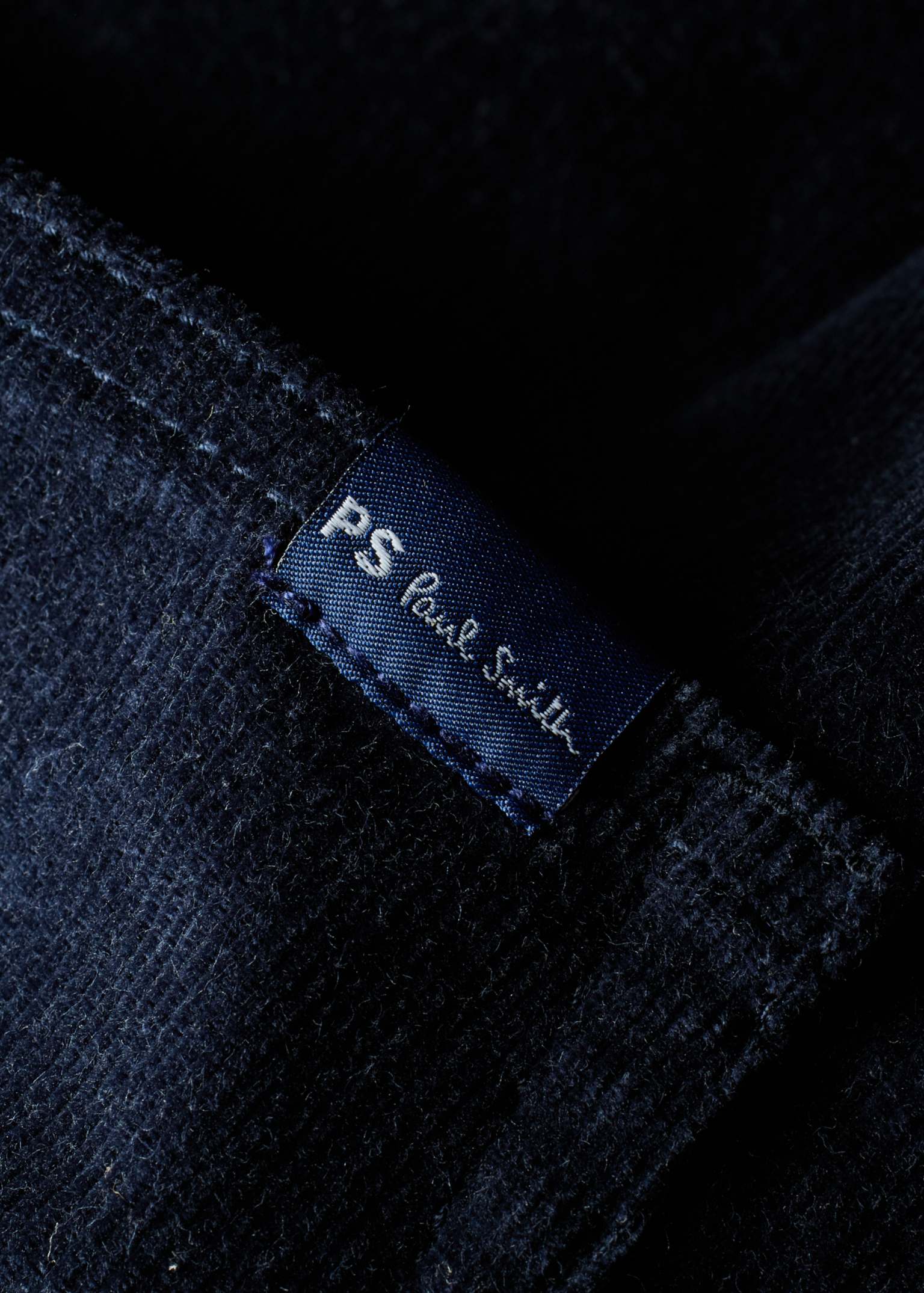 Men's Navy Blue Organic Cotton Corduroy Work Jacket and Trousers Co-ord